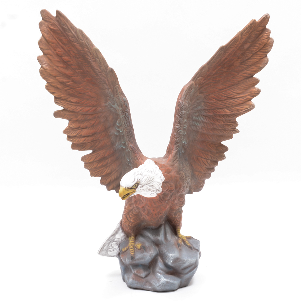 Bald Eagle Ceramic Sculpture : EBTH