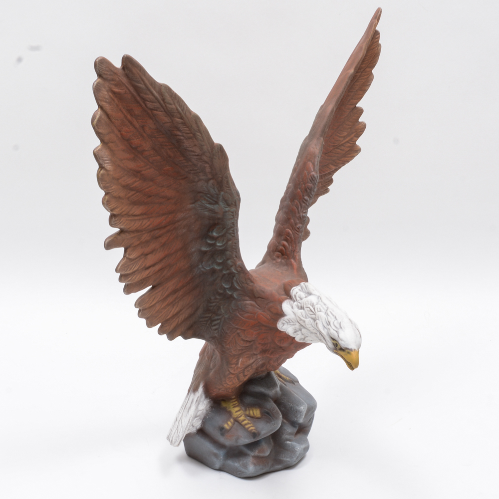 Bald Eagle Ceramic Sculpture | EBTH