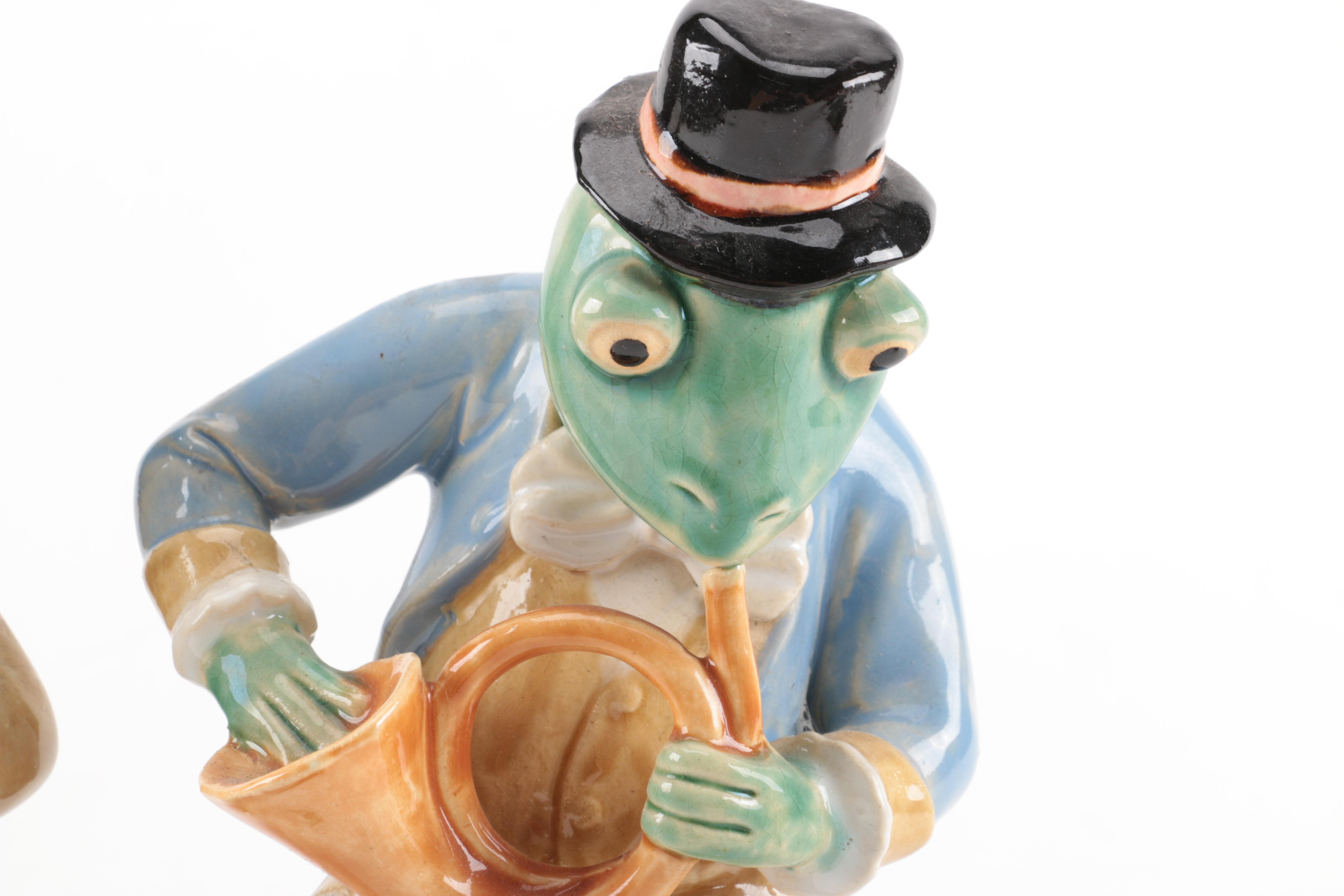 Collection of Frog Musician Figurines | EBTH