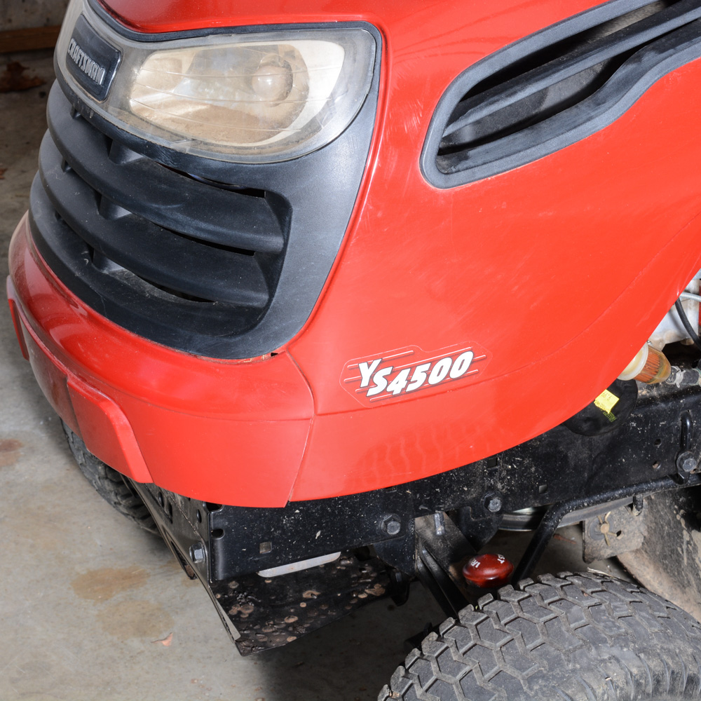 Craftsman YS4500 Tractor and Accessories | EBTH
