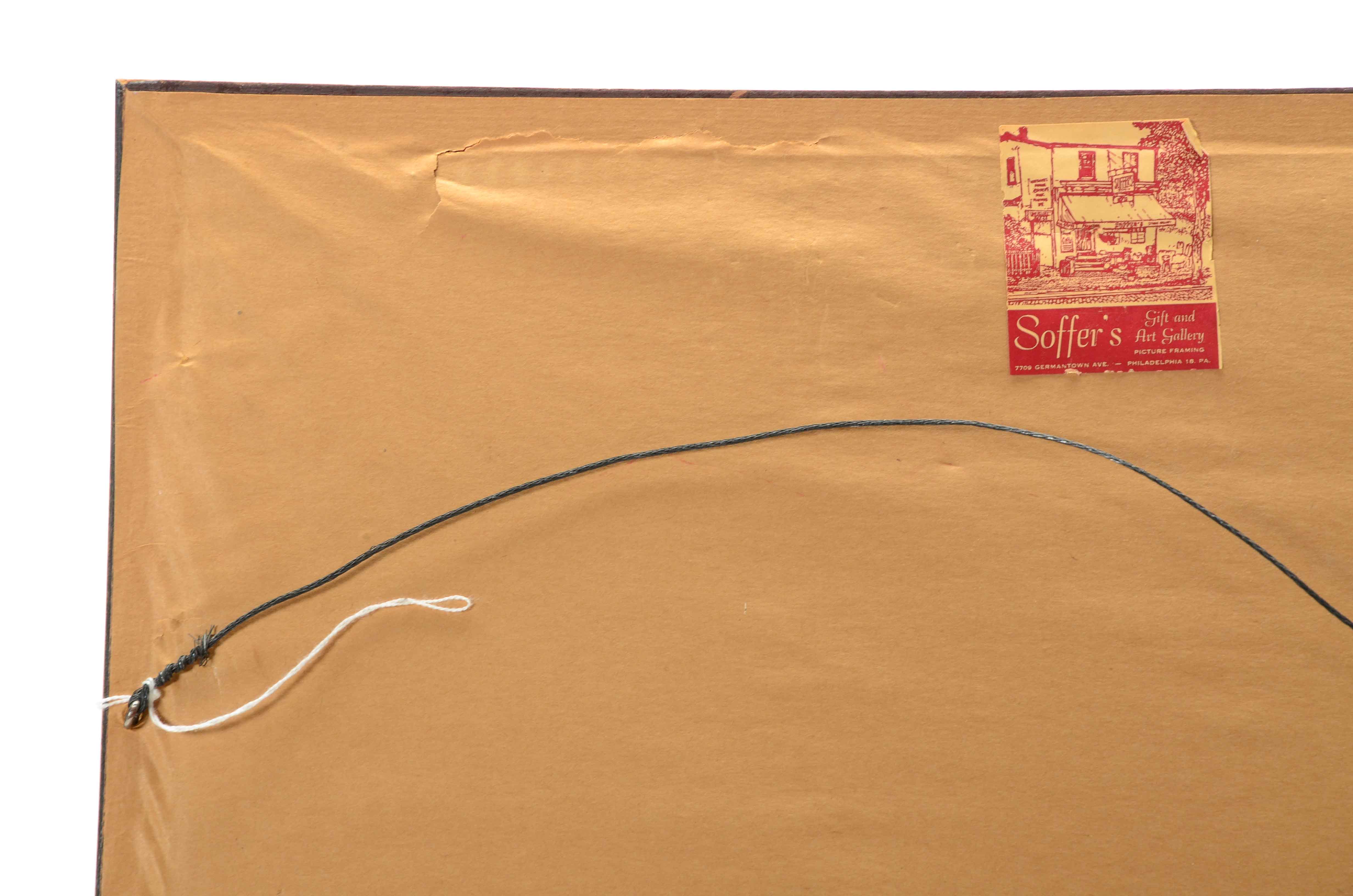 Asian Subtractive Woodblock Print of Two Cranes | EBTH