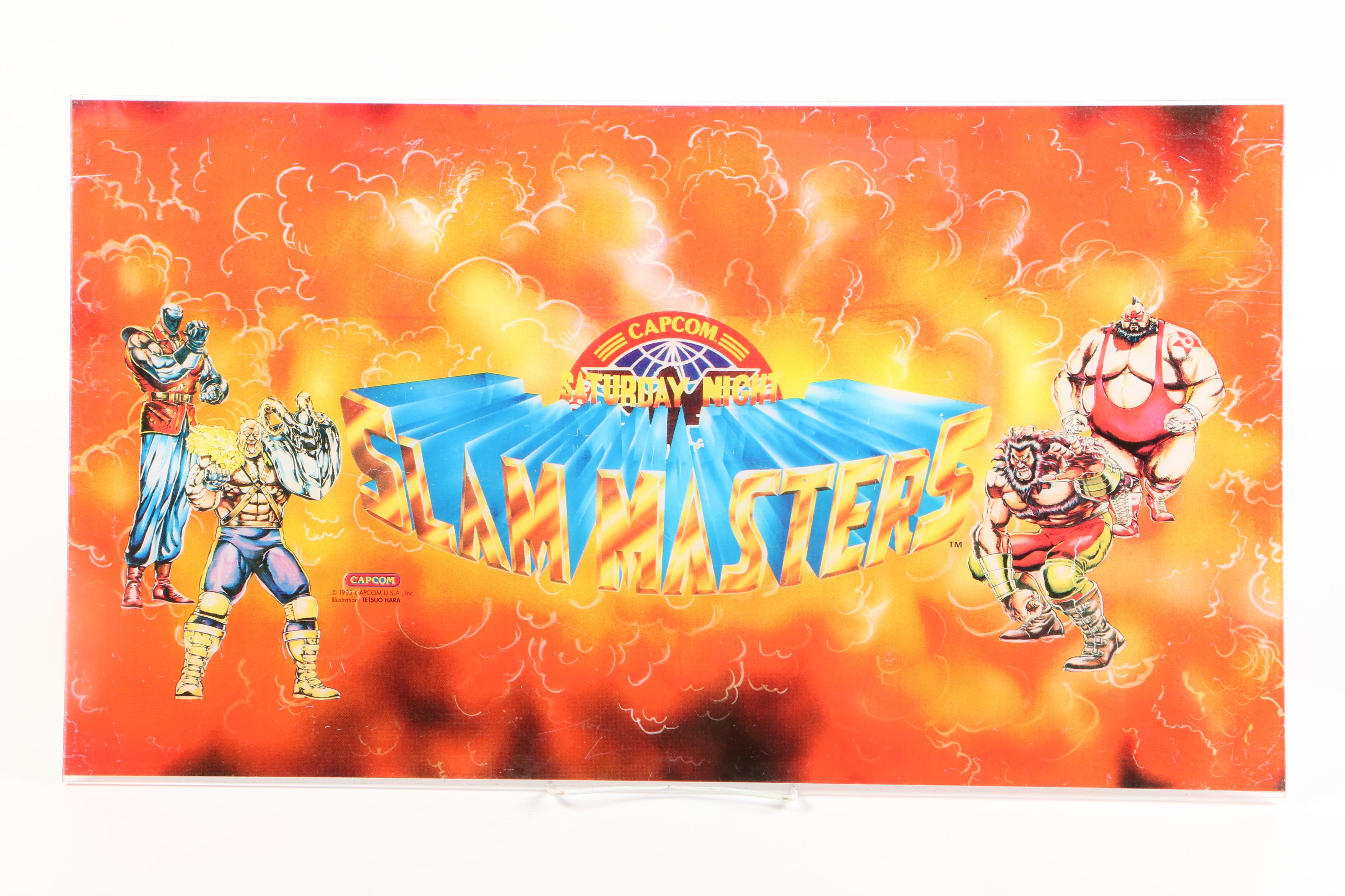 Capcom 1993 "Super Street Fighter II" and "Saturday Night Slam Masters ...