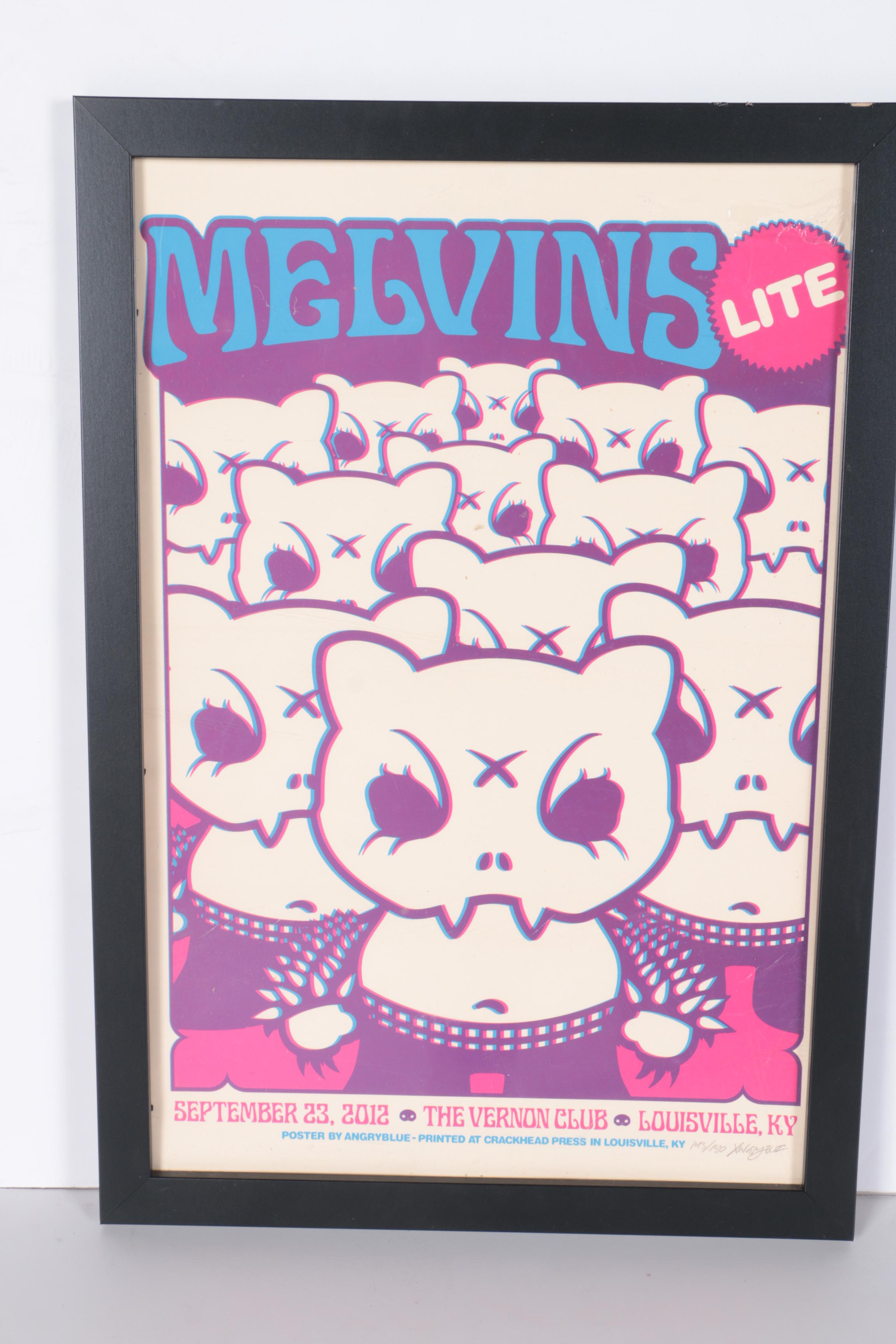 Limited Edition Melvins Concert Lithographs | EBTH