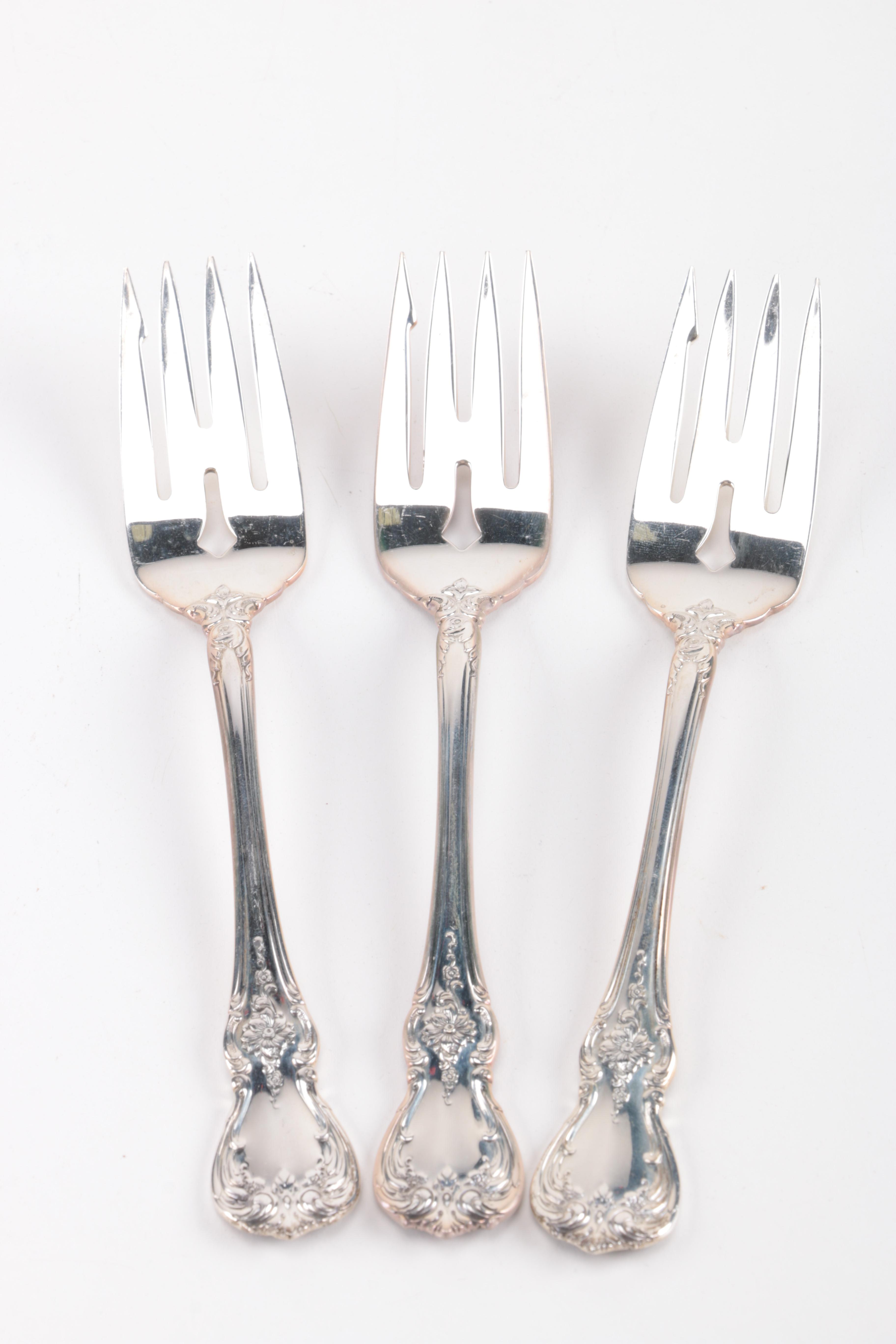 Towle Sterling Silver "Charlemagne" Flatware Set | EBTH