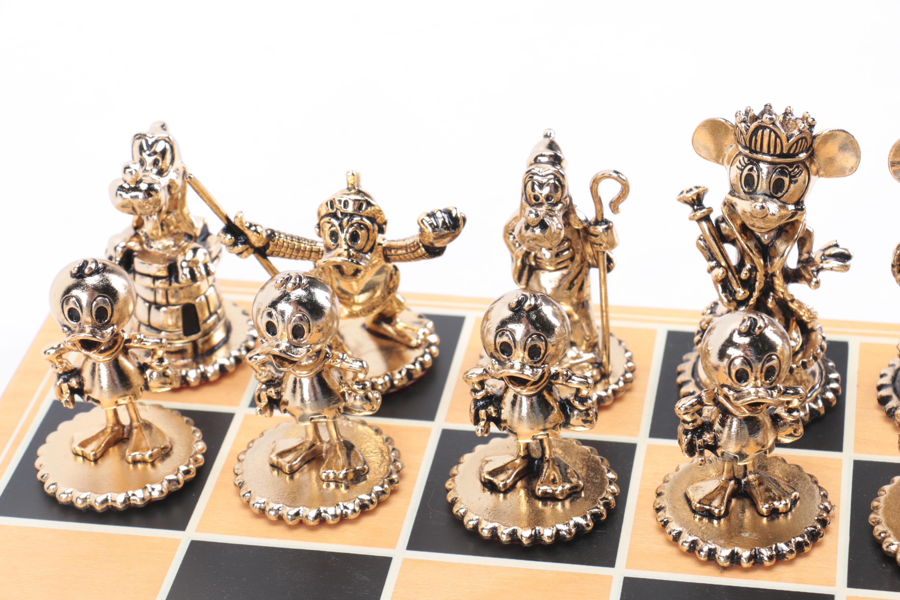 Disney Collector's Chess Set by Fort | EBTH