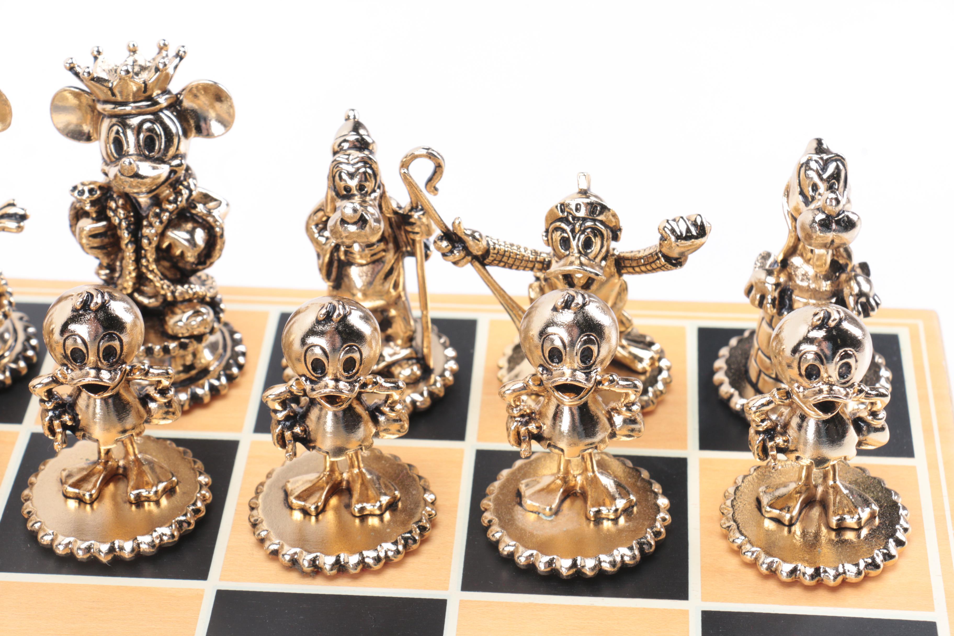 Disney Collector's Chess Set by Fort | EBTH