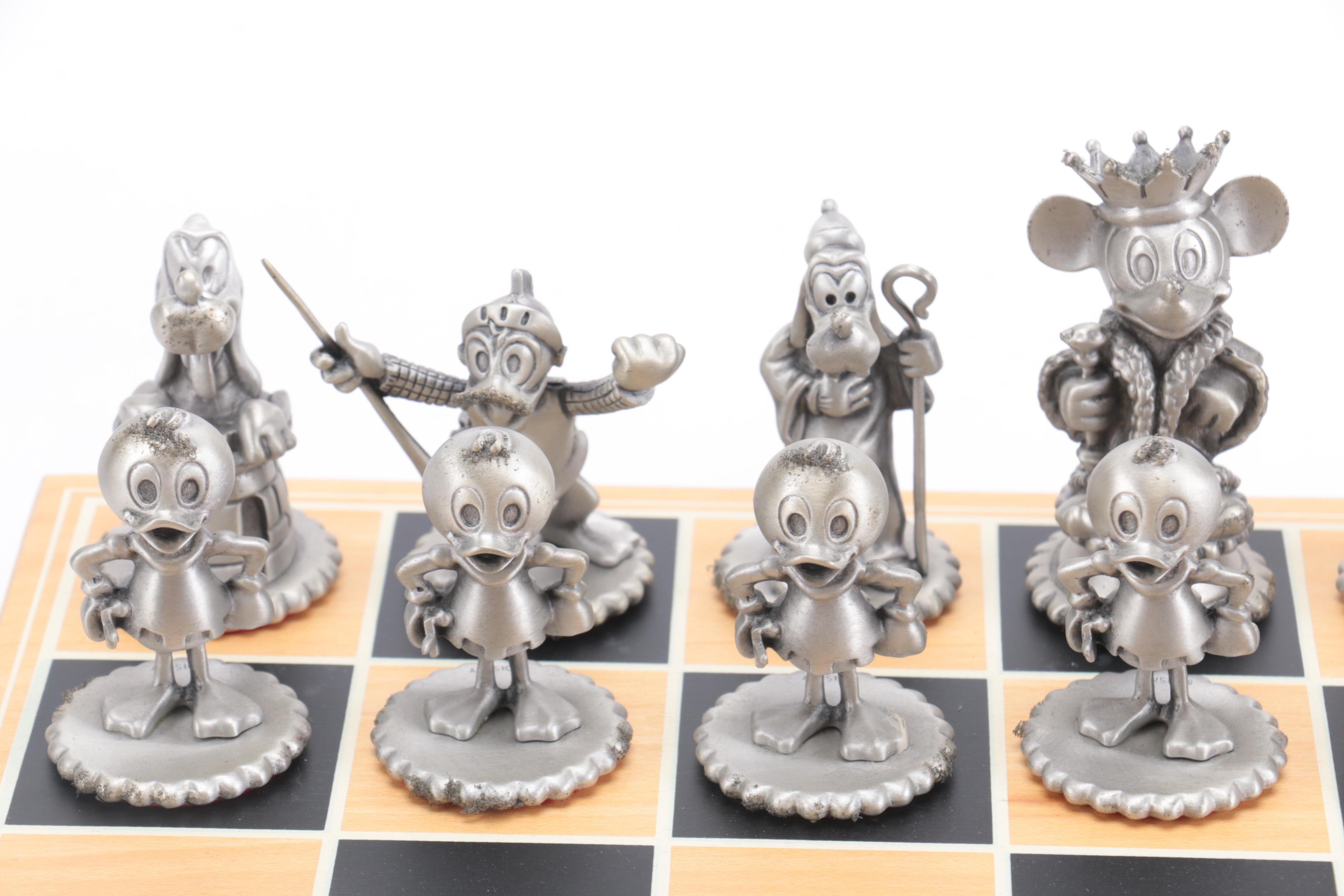 Disney Collector's Chess Set by Fort | EBTH