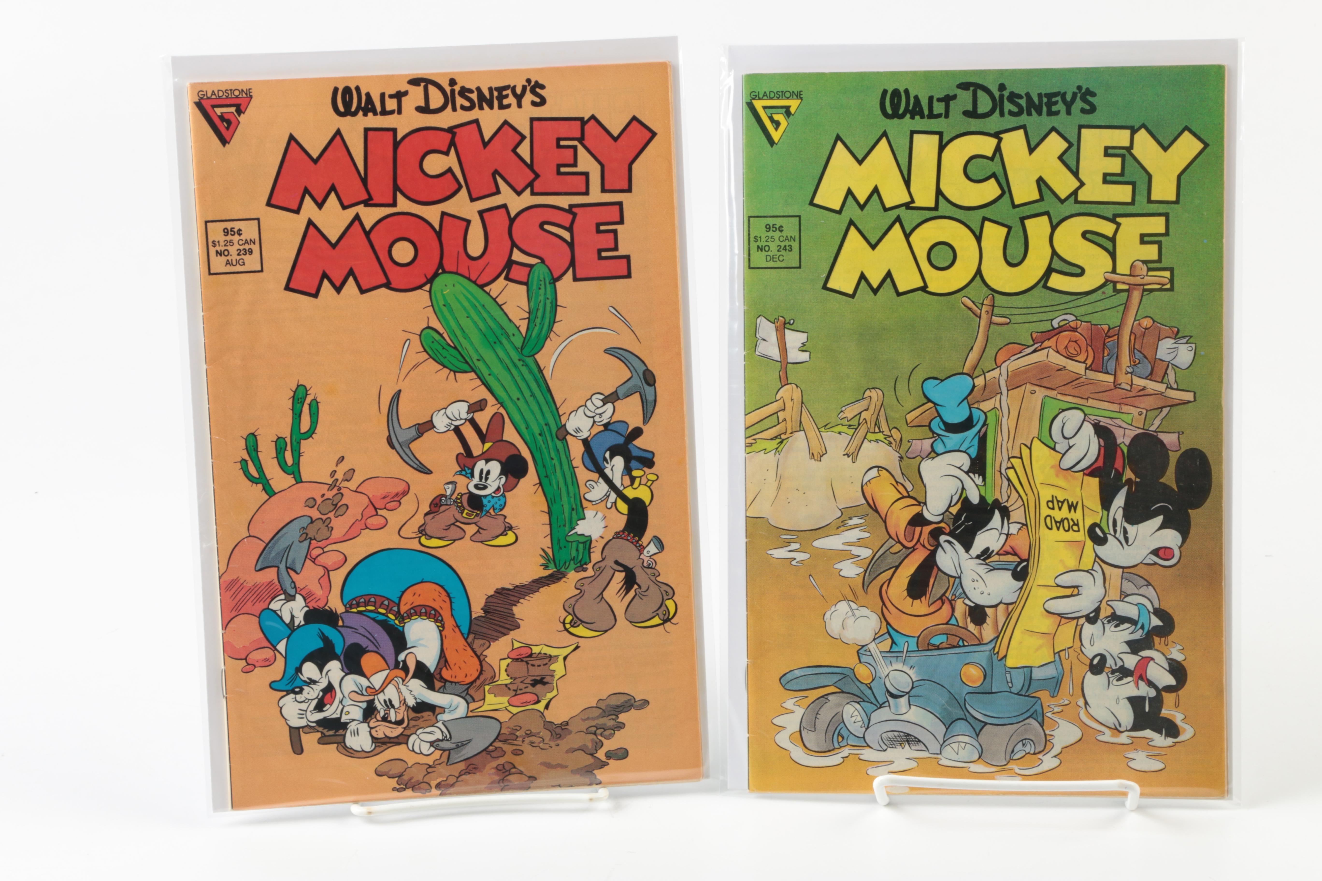1980s "Mickey Mouse" Comic Books Including 60th Anniversary Special | EBTH