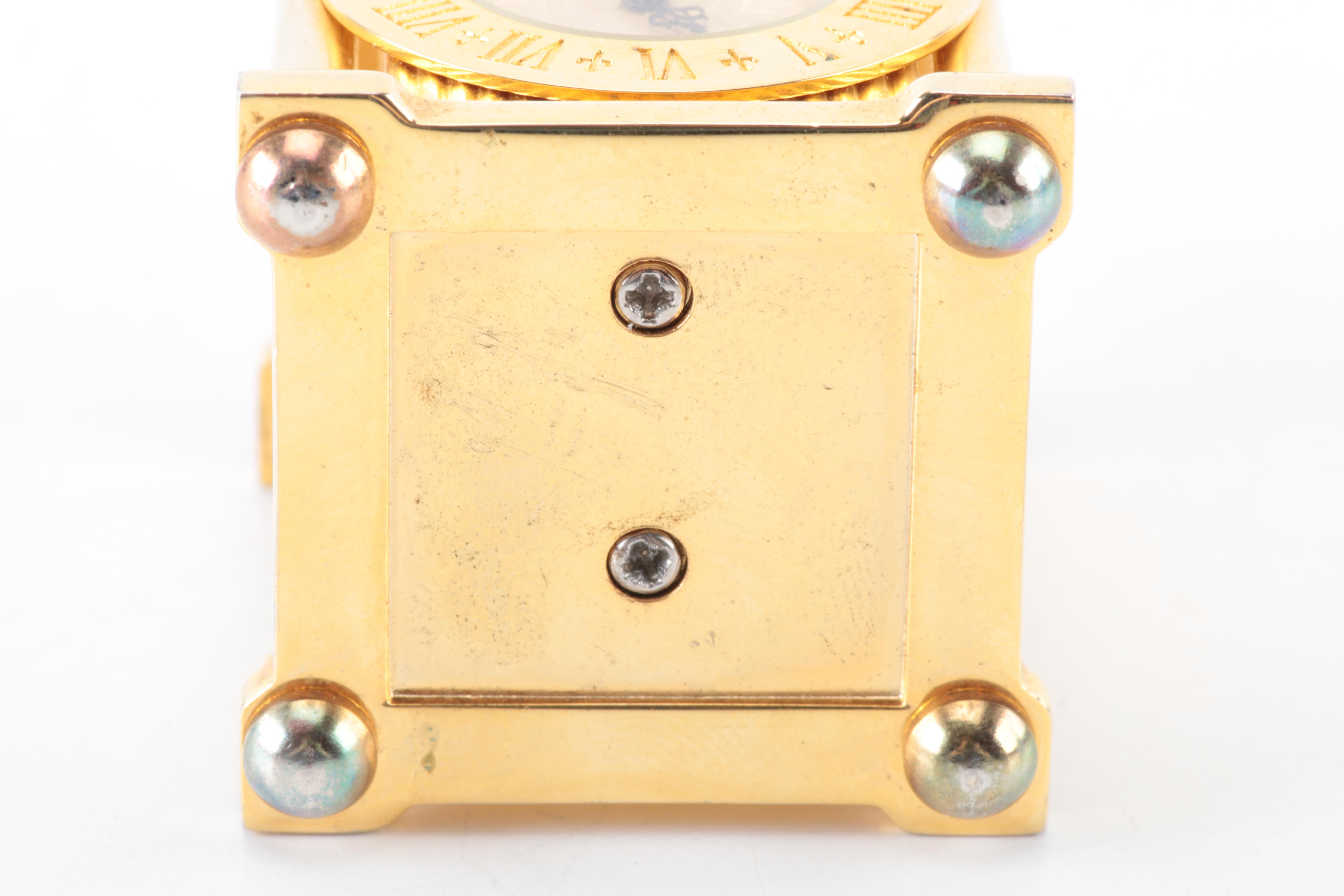 Chass Brand Quartz Miniature Shelf Clock | EBTH