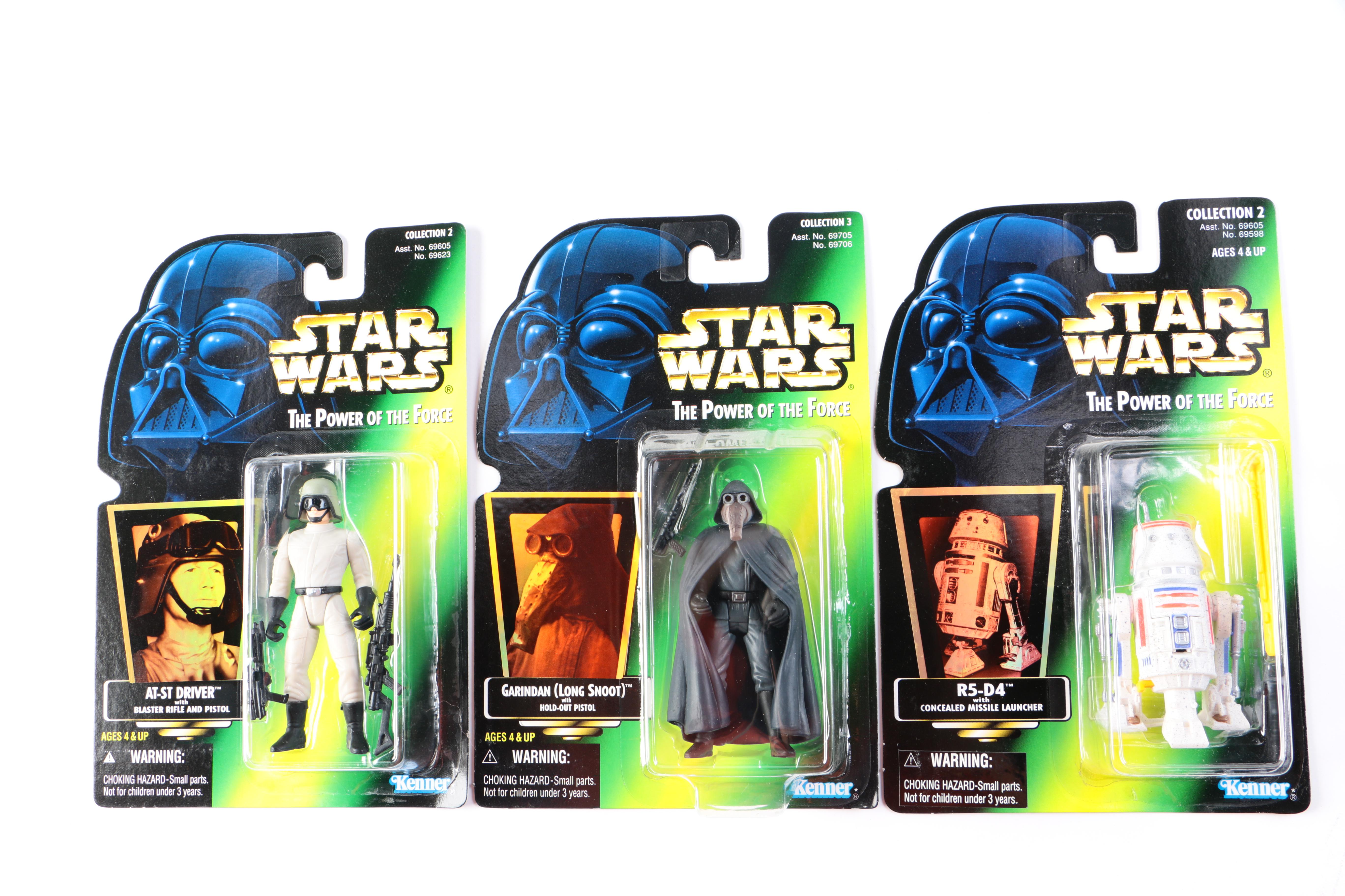 "Star Wars The Power of the Force" Action Figures Mint in Package | EBTH
