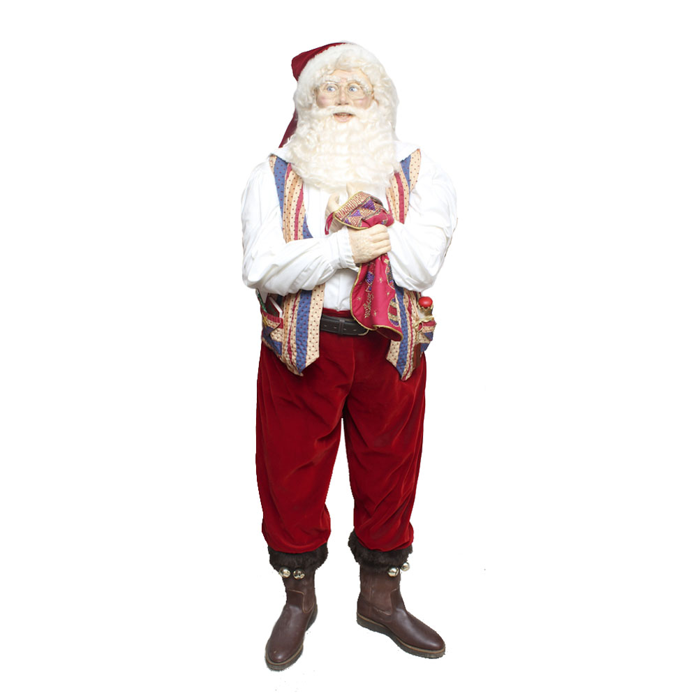 Life Sized Santa Figure by Dee Cash | EBTH