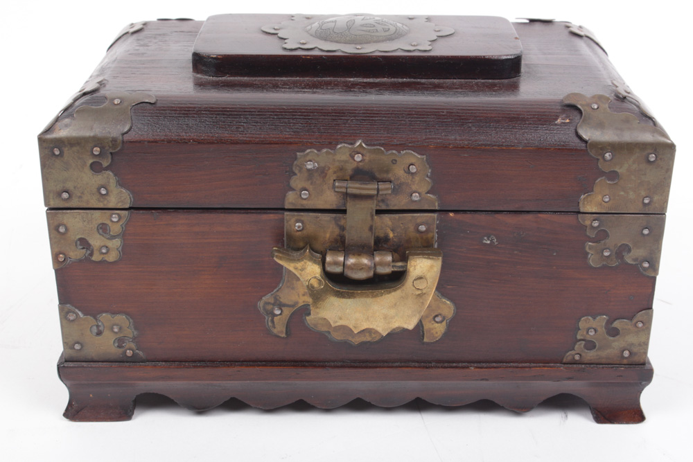 Korean Wooden Box | EBTH