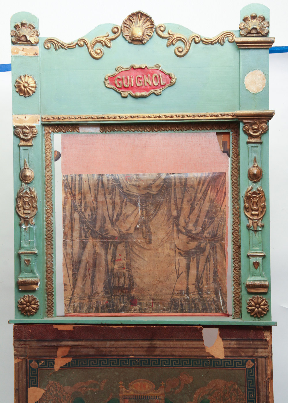 Antique French Puppet Theater Stage | EBTH