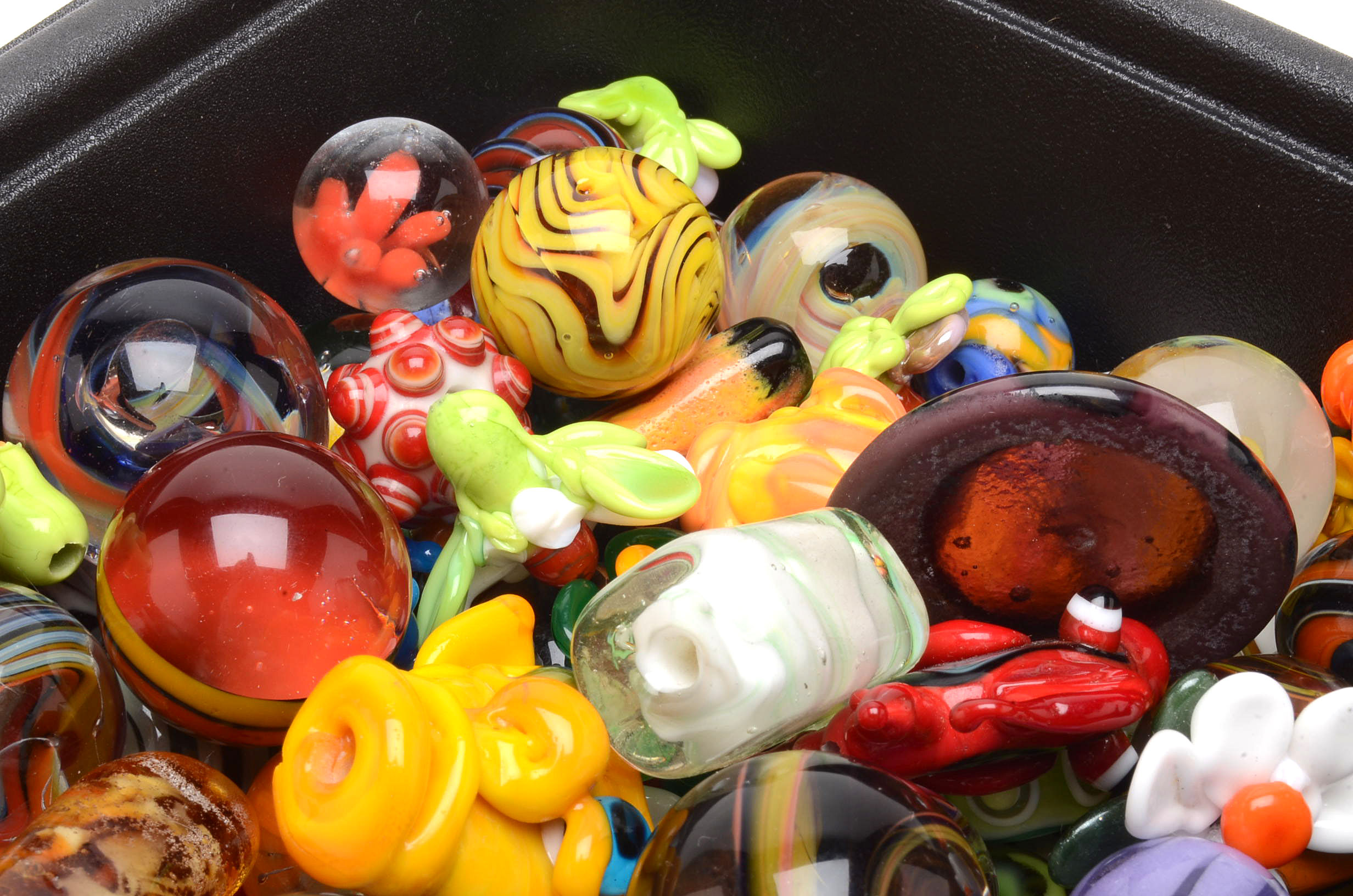 Large Collection of Hand Made Art Glass Beads | EBTH