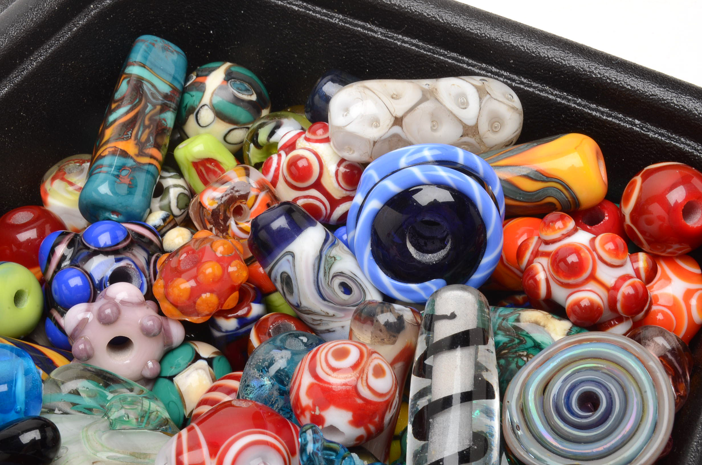 Large Collection of Hand Made Art Glass Beads | EBTH