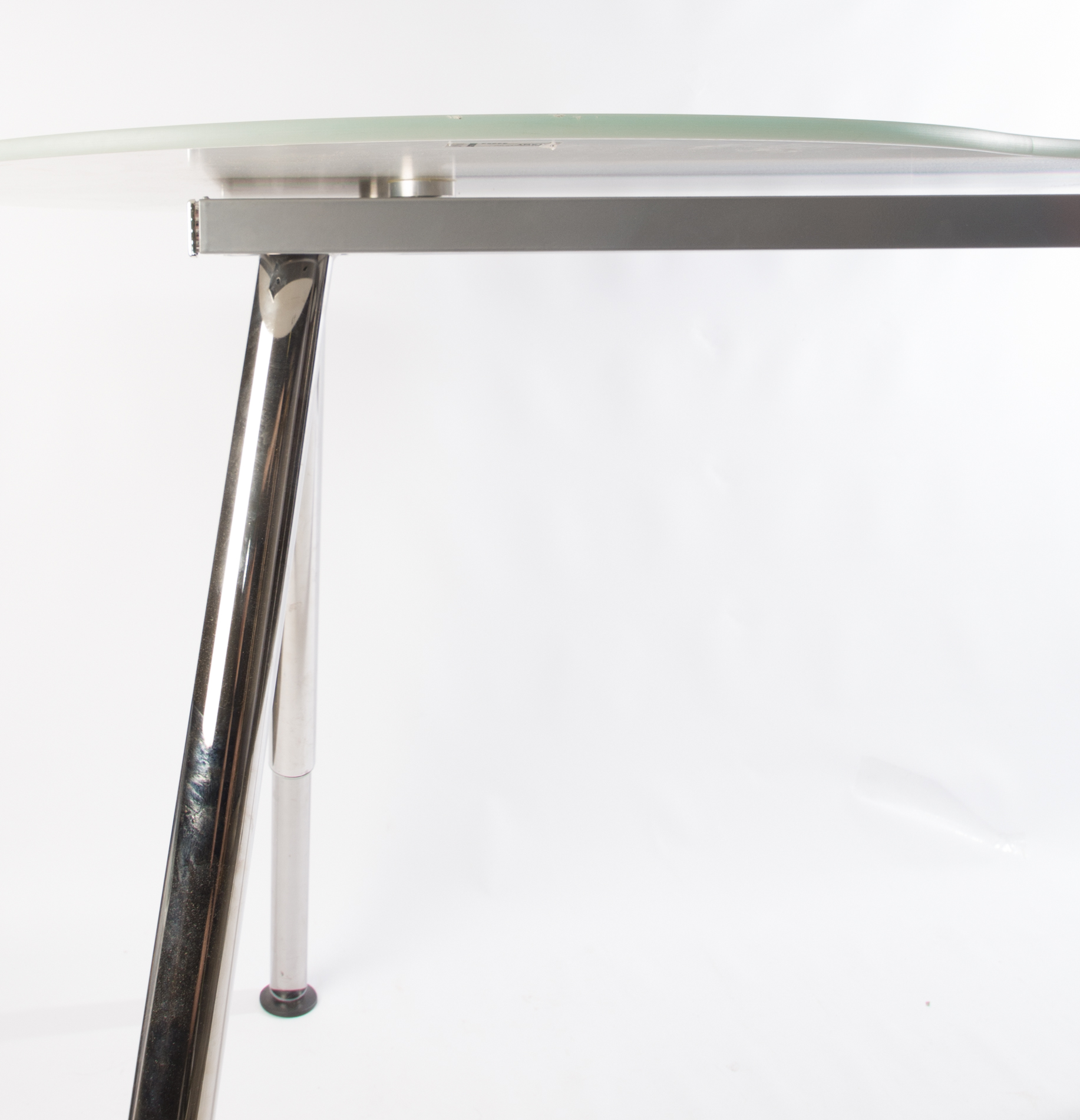 Ikea Glass Top "Galant" Desk | EBTH