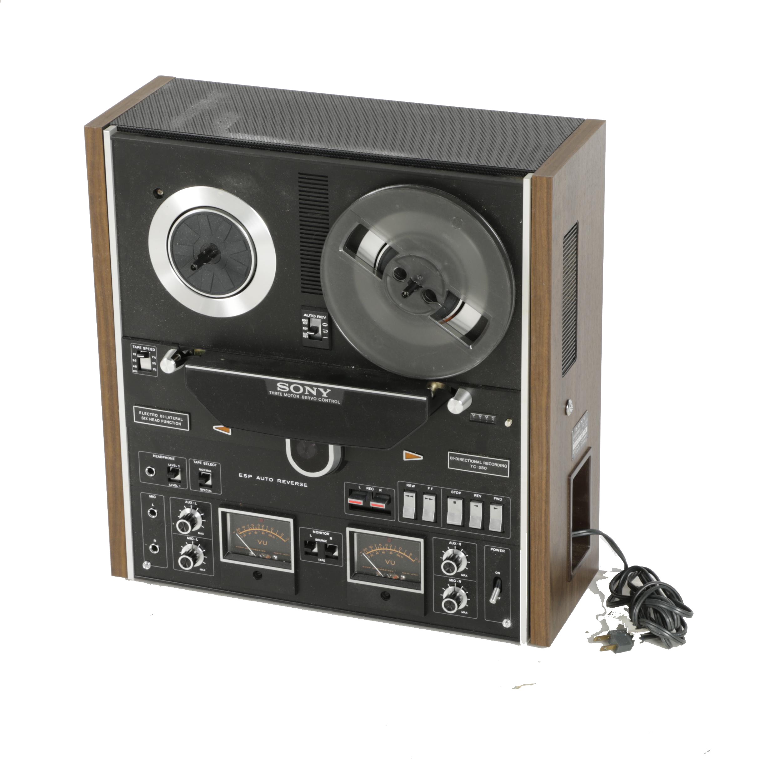 Vintage Sony Deluxe Reel-to-Reel Tape Recorder | EBTH