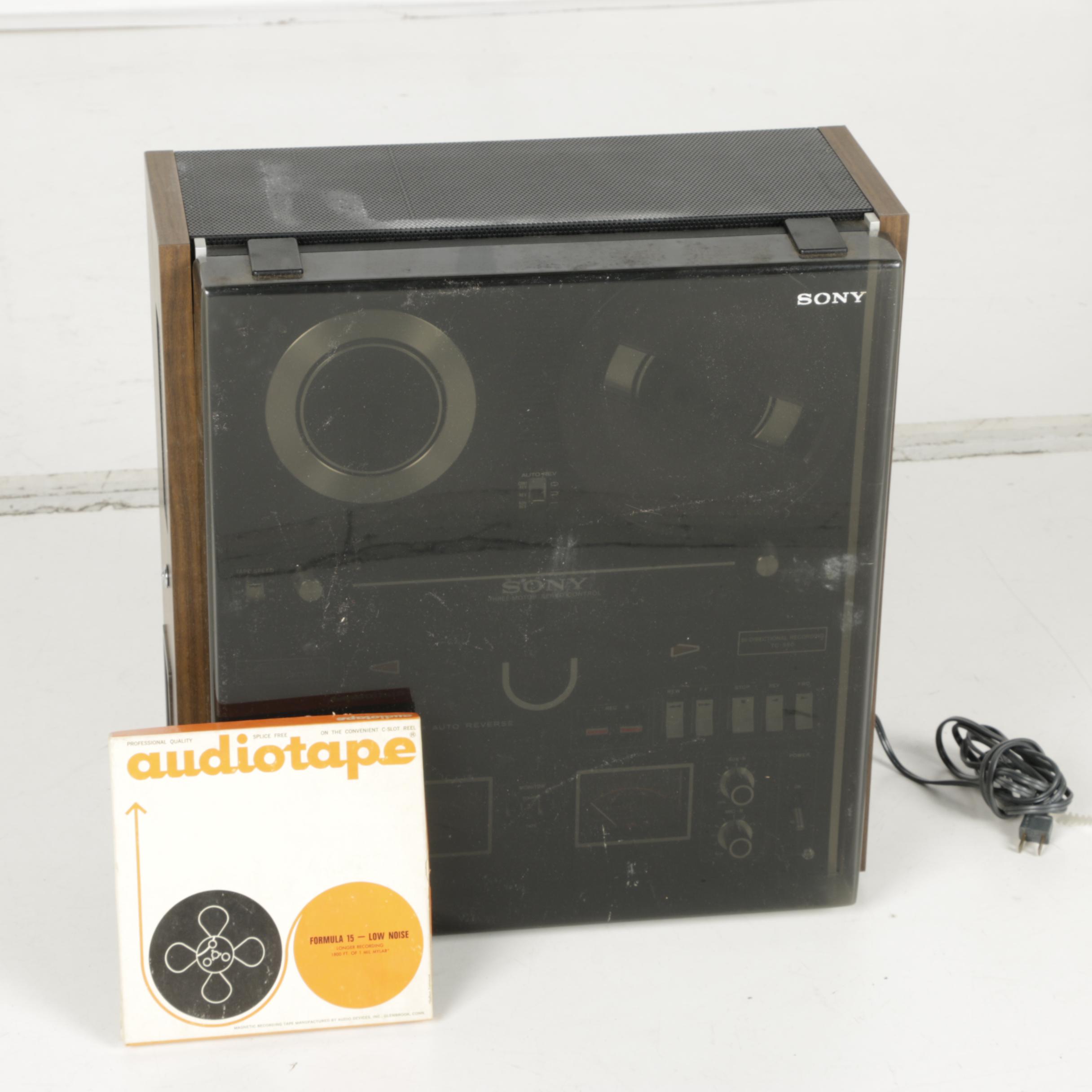 Vintage Sony Deluxe Reel-to-Reel Tape Recorder | EBTH
