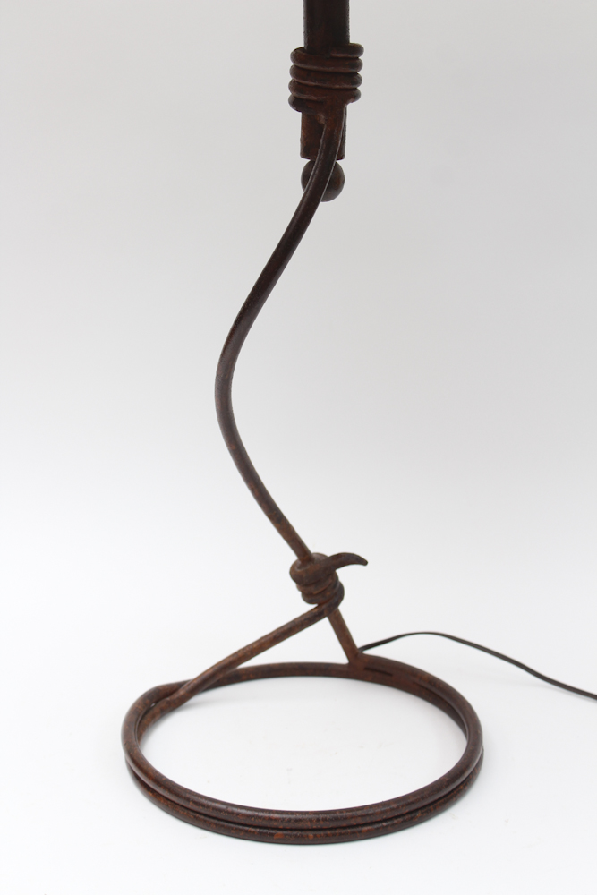 Rustic Metal Lasso Lamp | EBTH