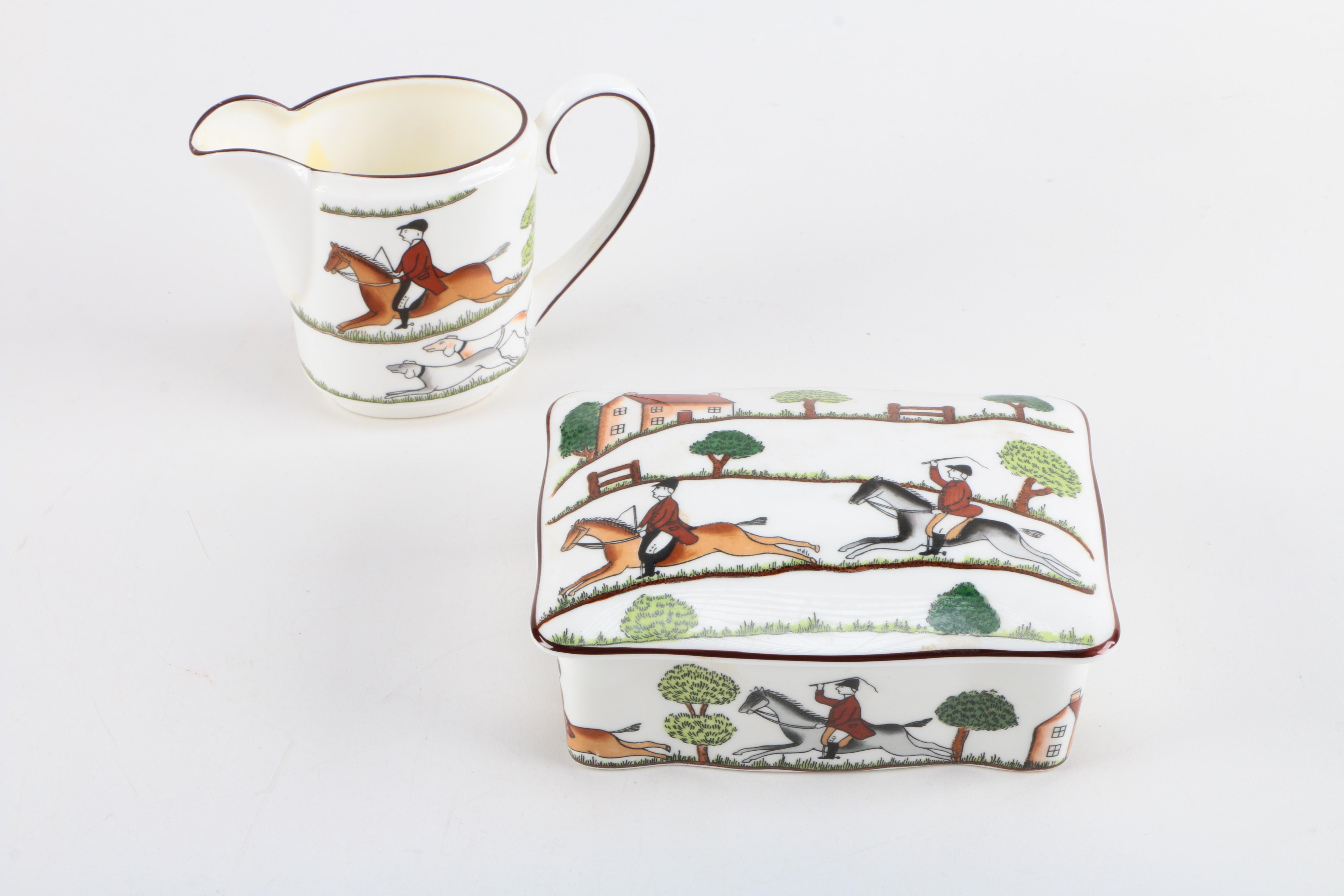 Coalport 'Hunting Scene' Bone China Tableware | EBTH