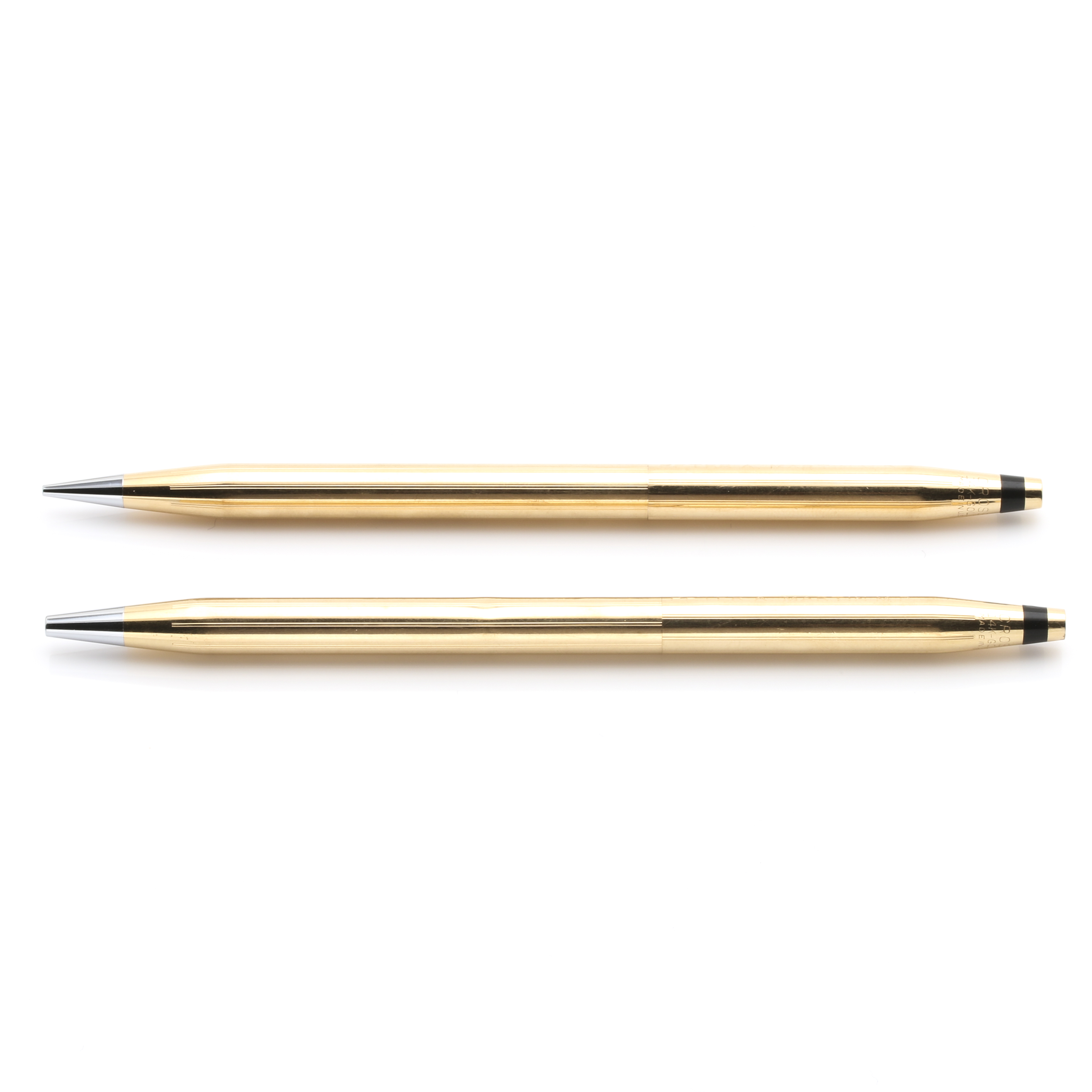 Cross 14K Yellow Gold Pen and Pencil Set | EBTH