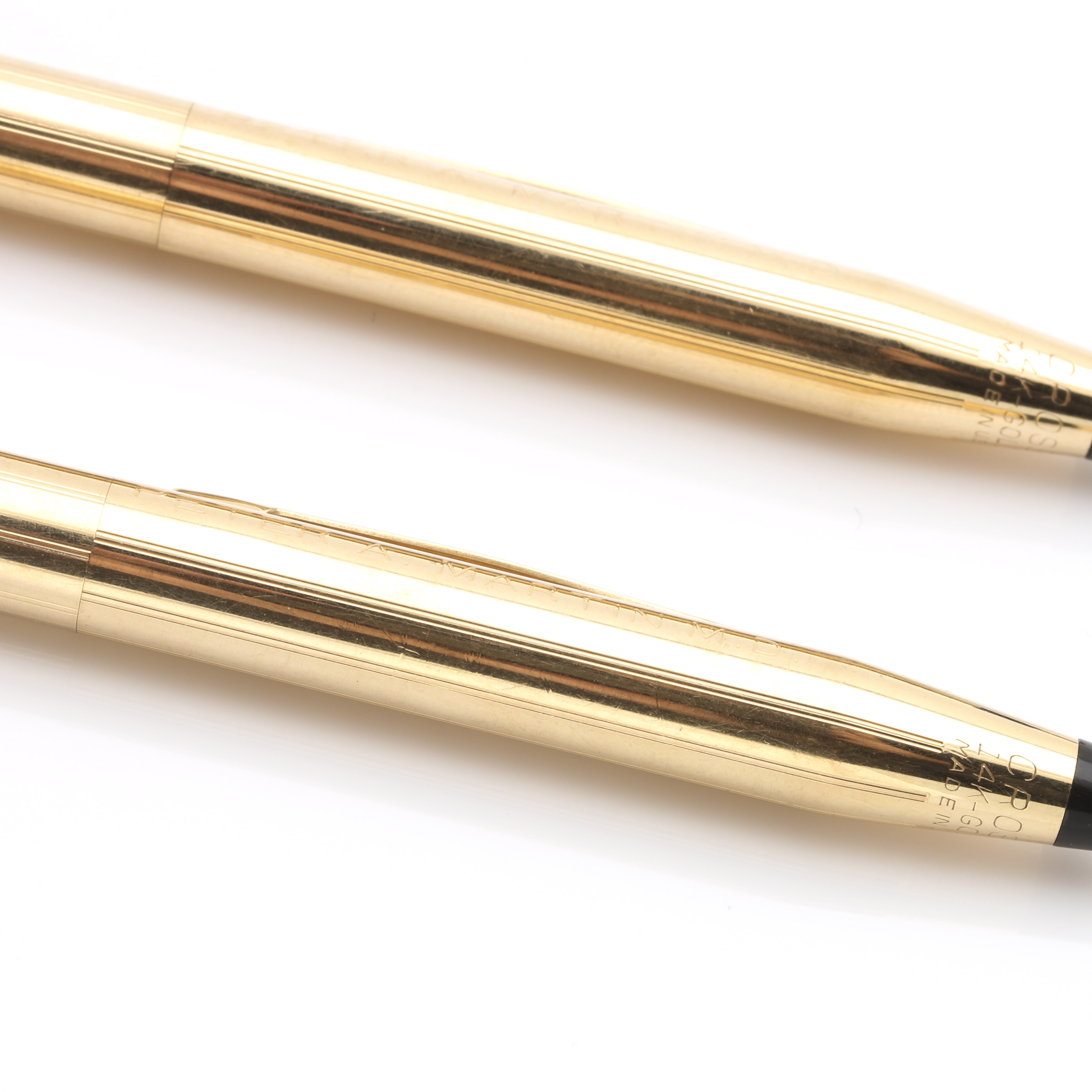 Cross 14K Yellow Gold Pen and Pencil Set | EBTH