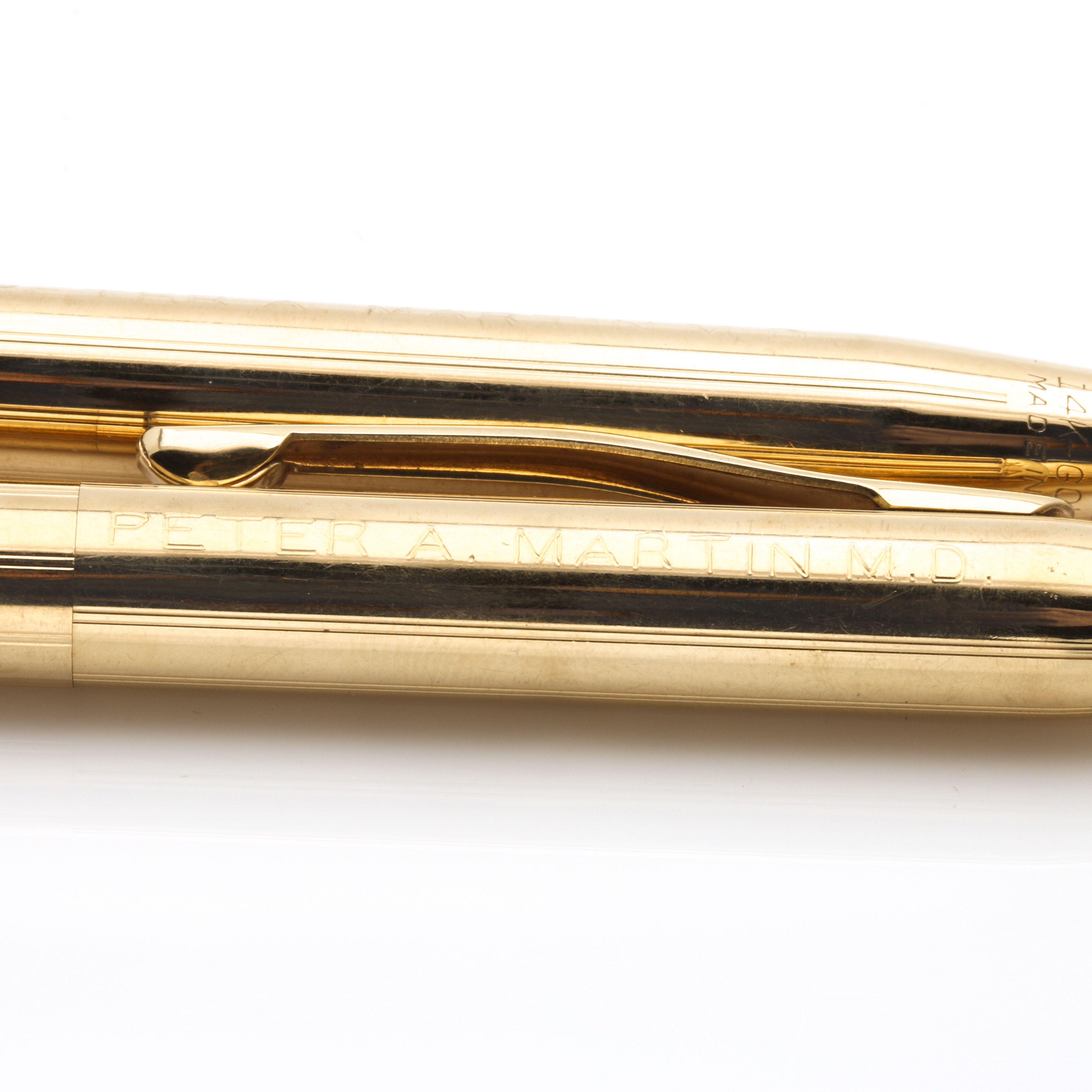 Cross 14K Yellow Gold Pen and Pencil Set | EBTH