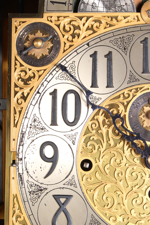 Antique Herschede Hall Clock Company Grandfather Clock | EBTH