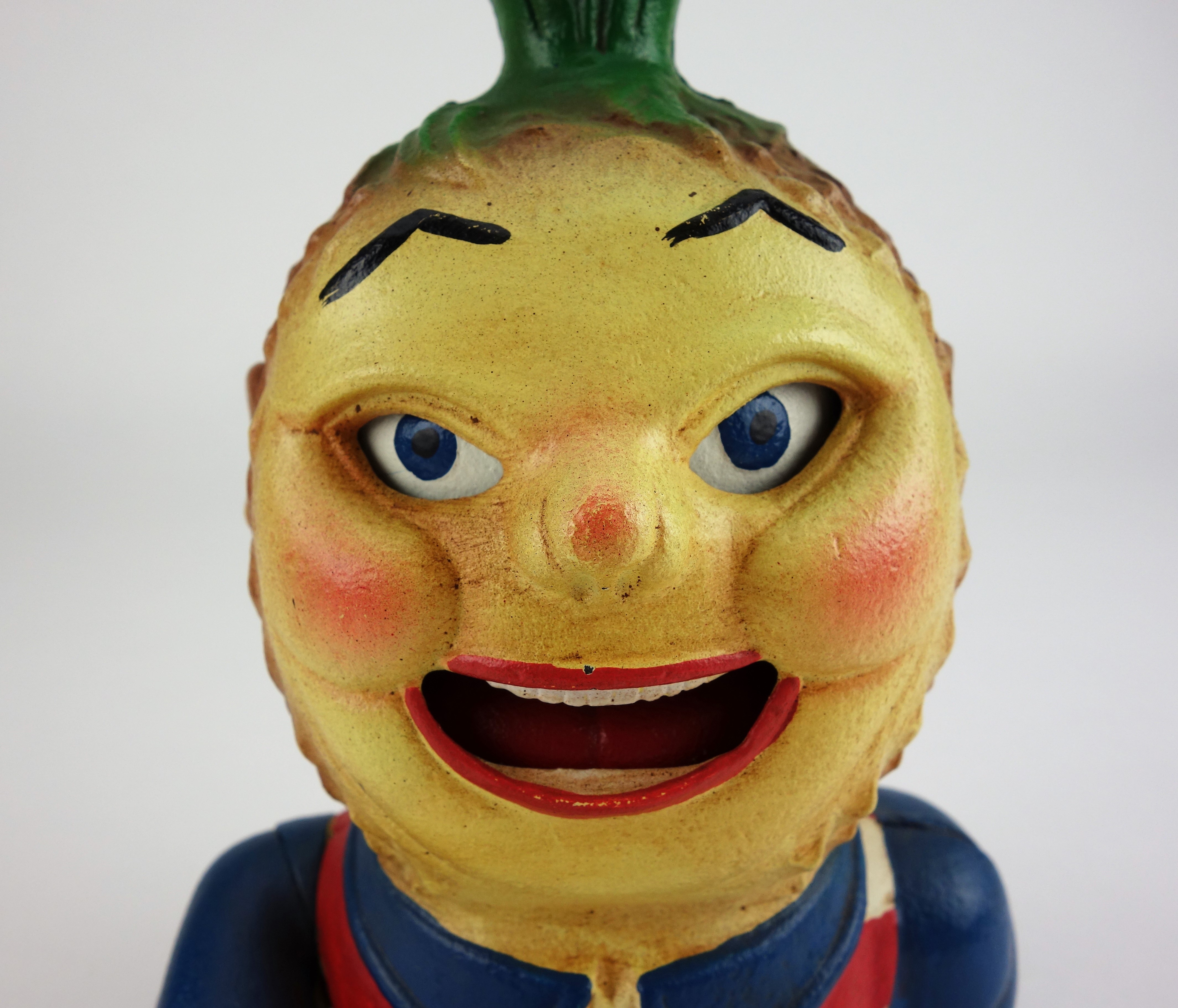 1960s Cast Iron Pineapple Coin Bank by Imswiler & Saylor | EBTH