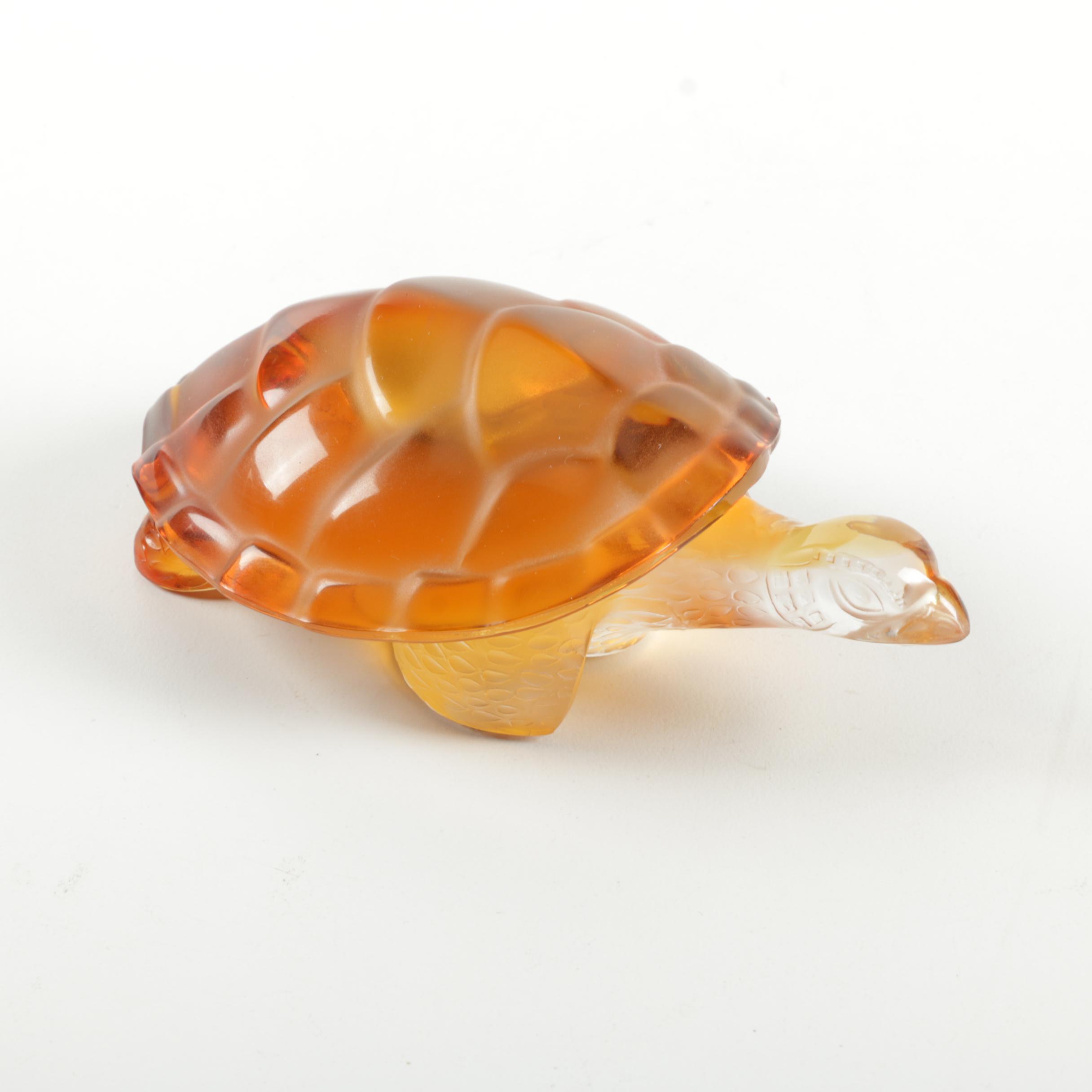 Lalique Crystal Turtle | EBTH