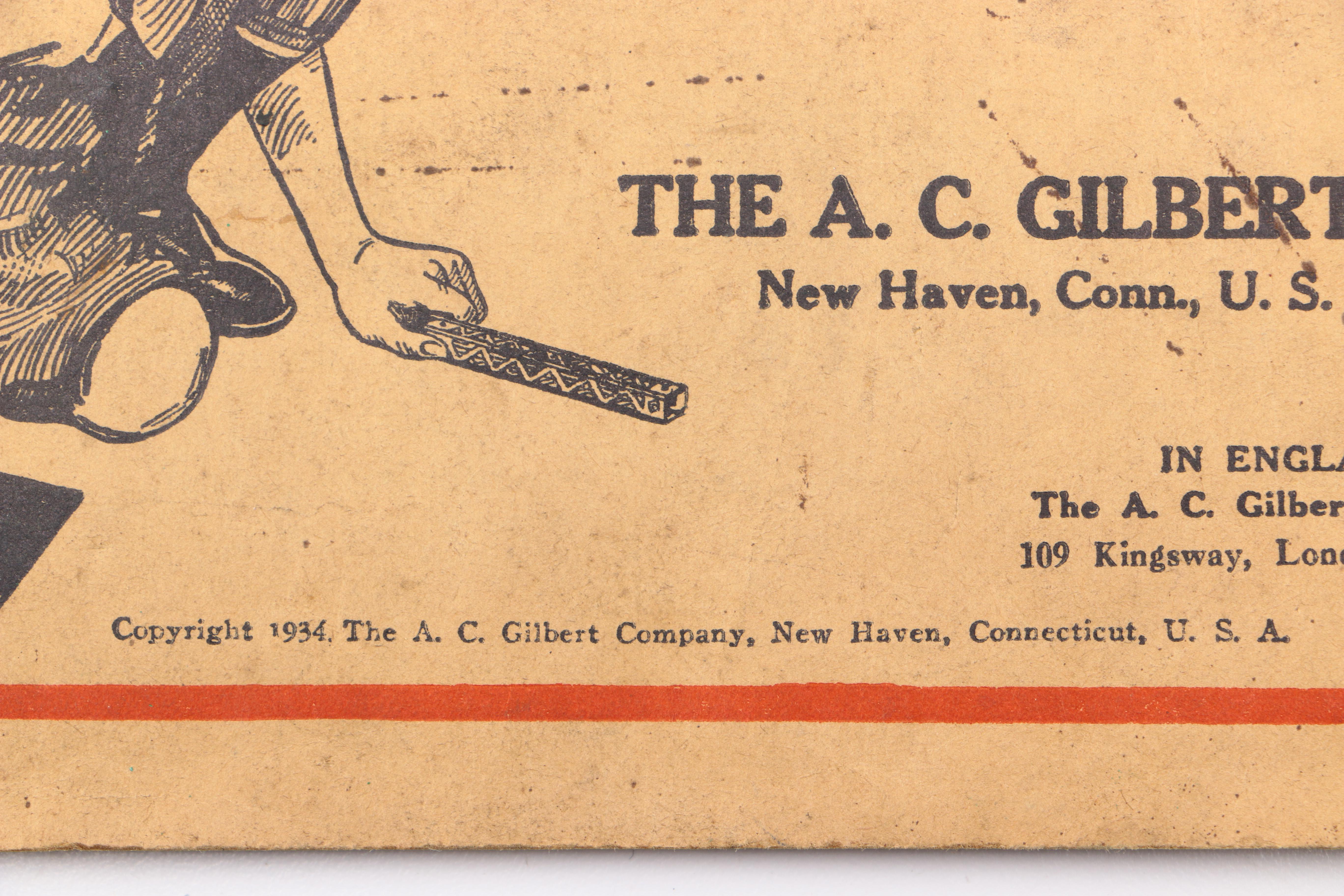 Vintage A.C. Gilbert Company Erector Set | EBTH