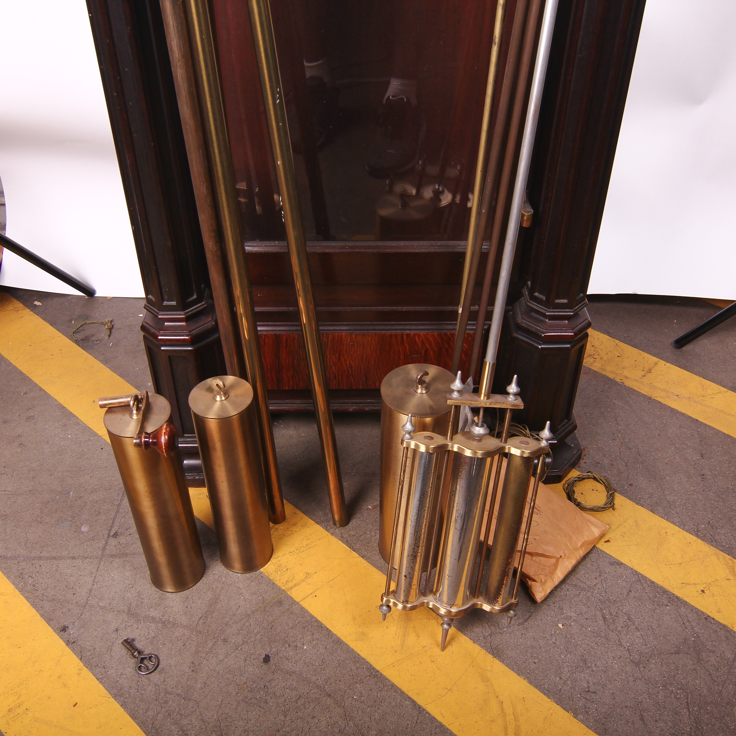 Antique Herschede Hall Clock Company Grandfather Clock | EBTH