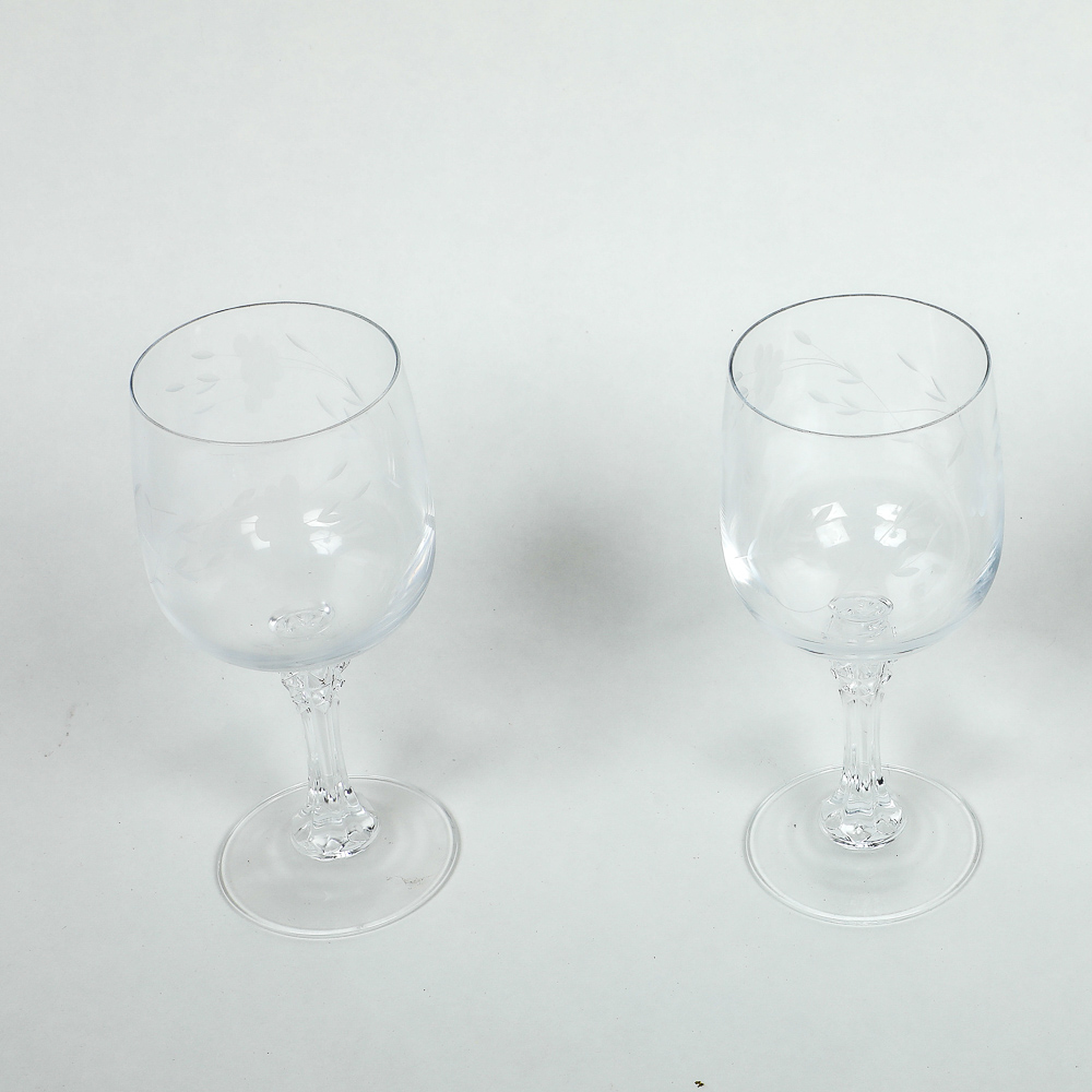 Vintage Princess House Style Heritage Crystal Stemware | EBTH