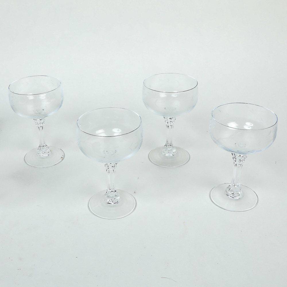 Vintage Princess House Style Heritage Crystal Stemware | EBTH