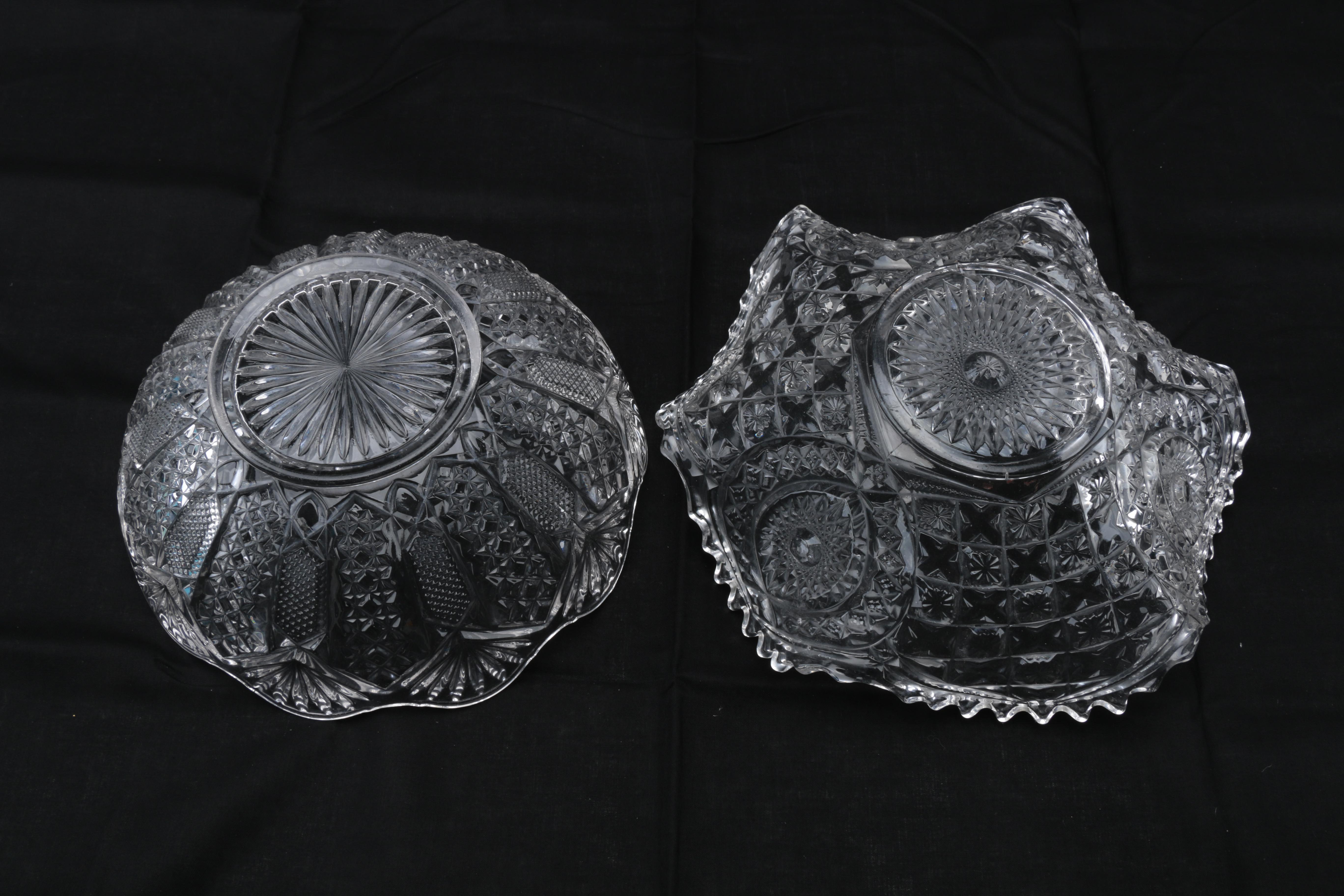 Assorted Cut Glass Decor | EBTH