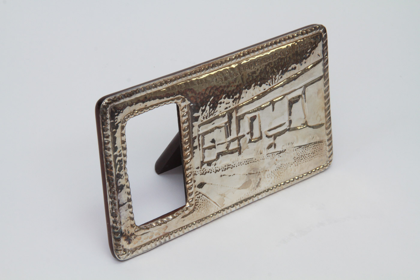 950 Silver Vintage Peruvian "Temple of the Three Windows" Picture Frame ...