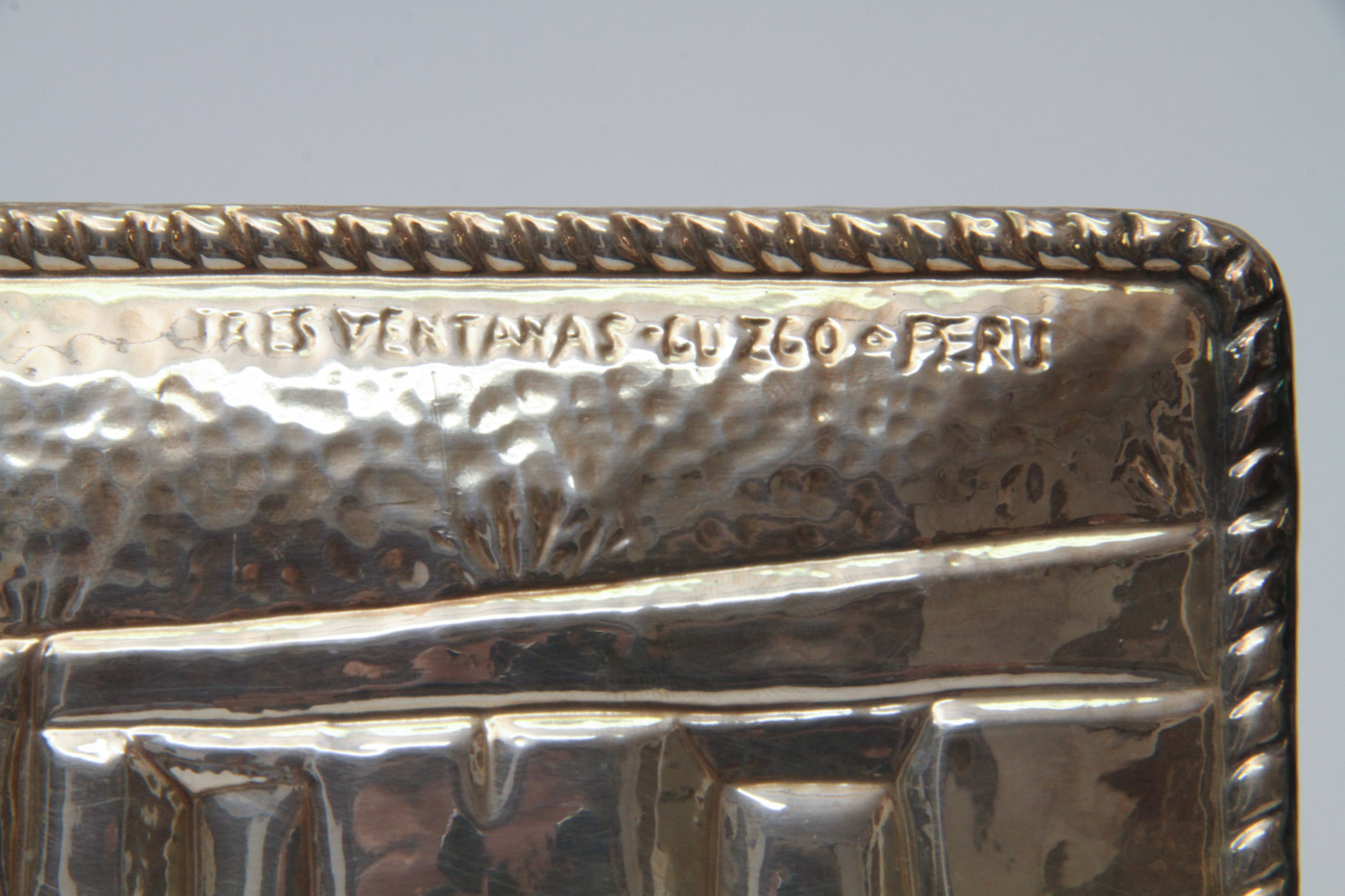 950 Silver Vintage Peruvian "Temple of the Three Windows" Picture Frame ...