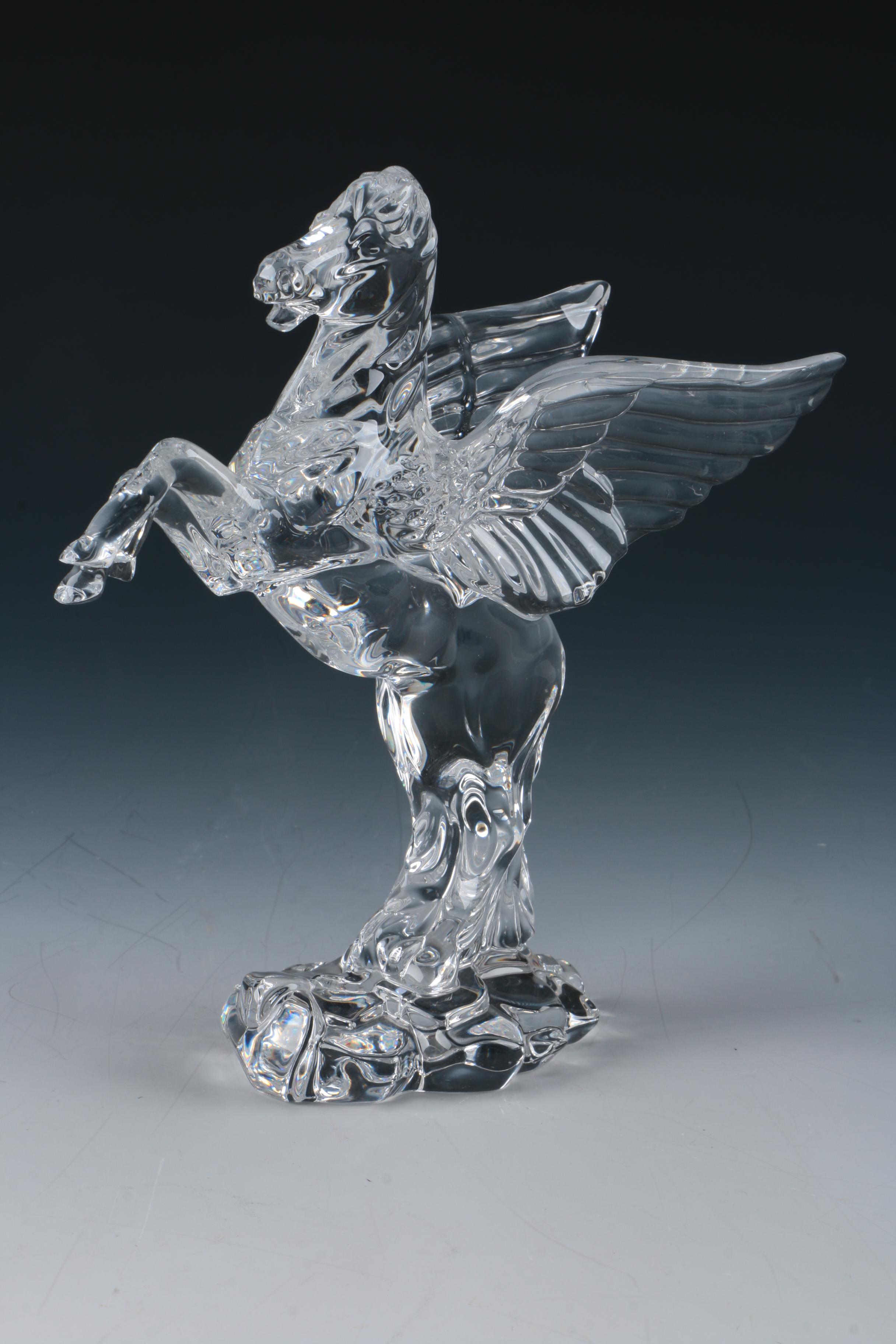 Waterford Society Crystal Pegasus Figurine | EBTH