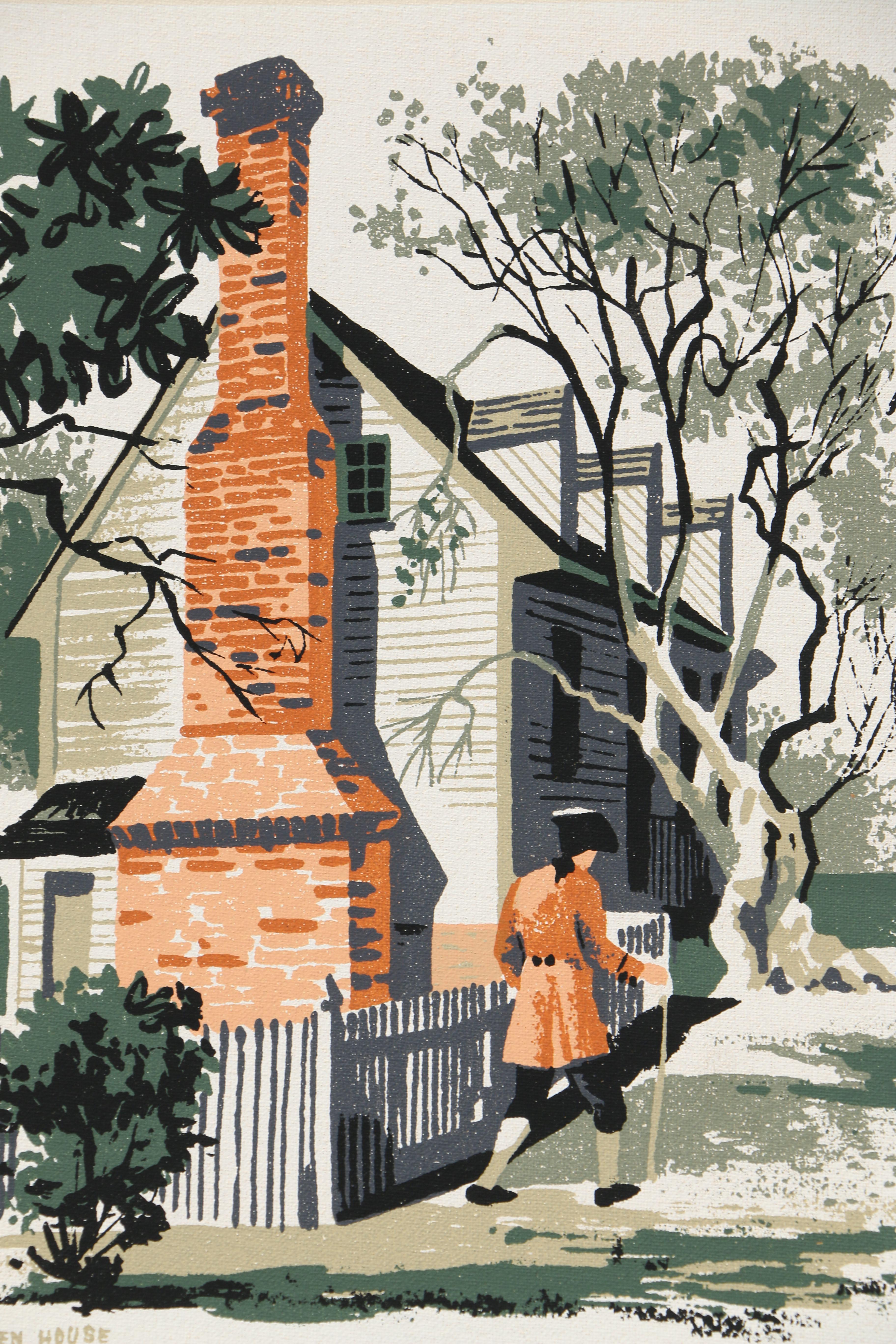 Mark Coomer Colonial Williamsburg-Themed Serigraphs | EBTH