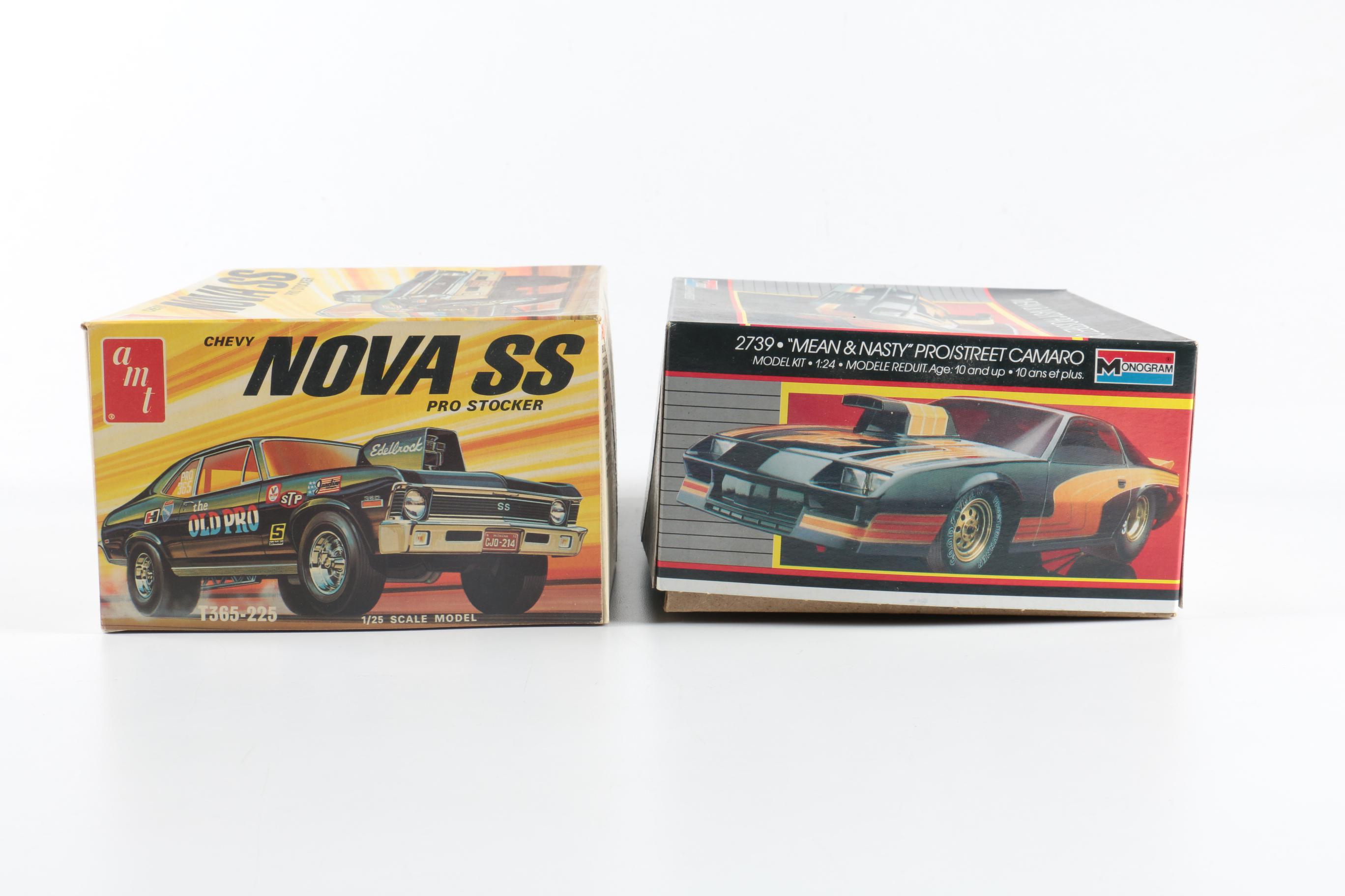 Collection of Muscle Car Model Kits | EBTH