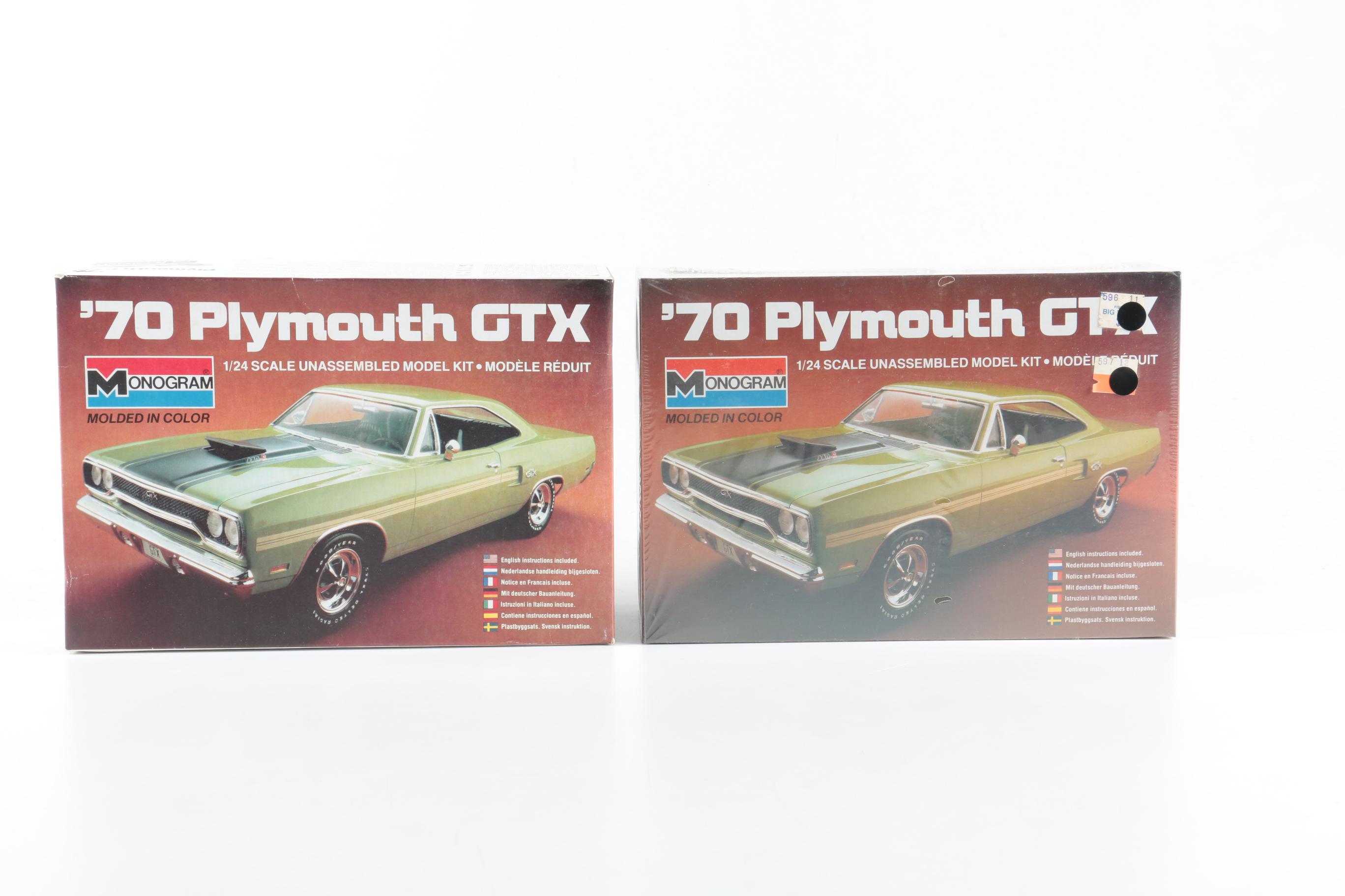 Collection of Muscle Car Model Kits | EBTH