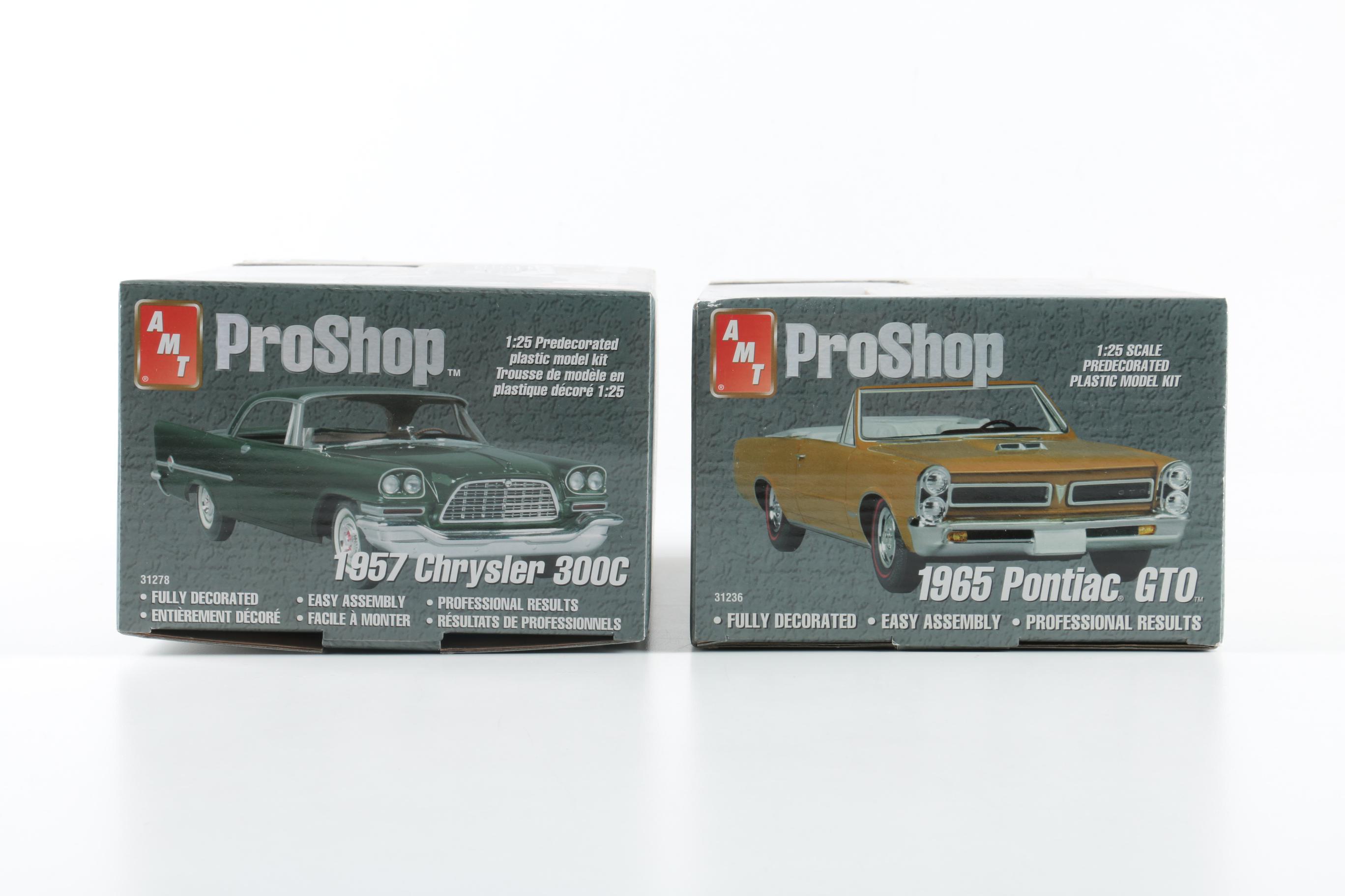 Collection of Muscle Car Model Kits | EBTH
