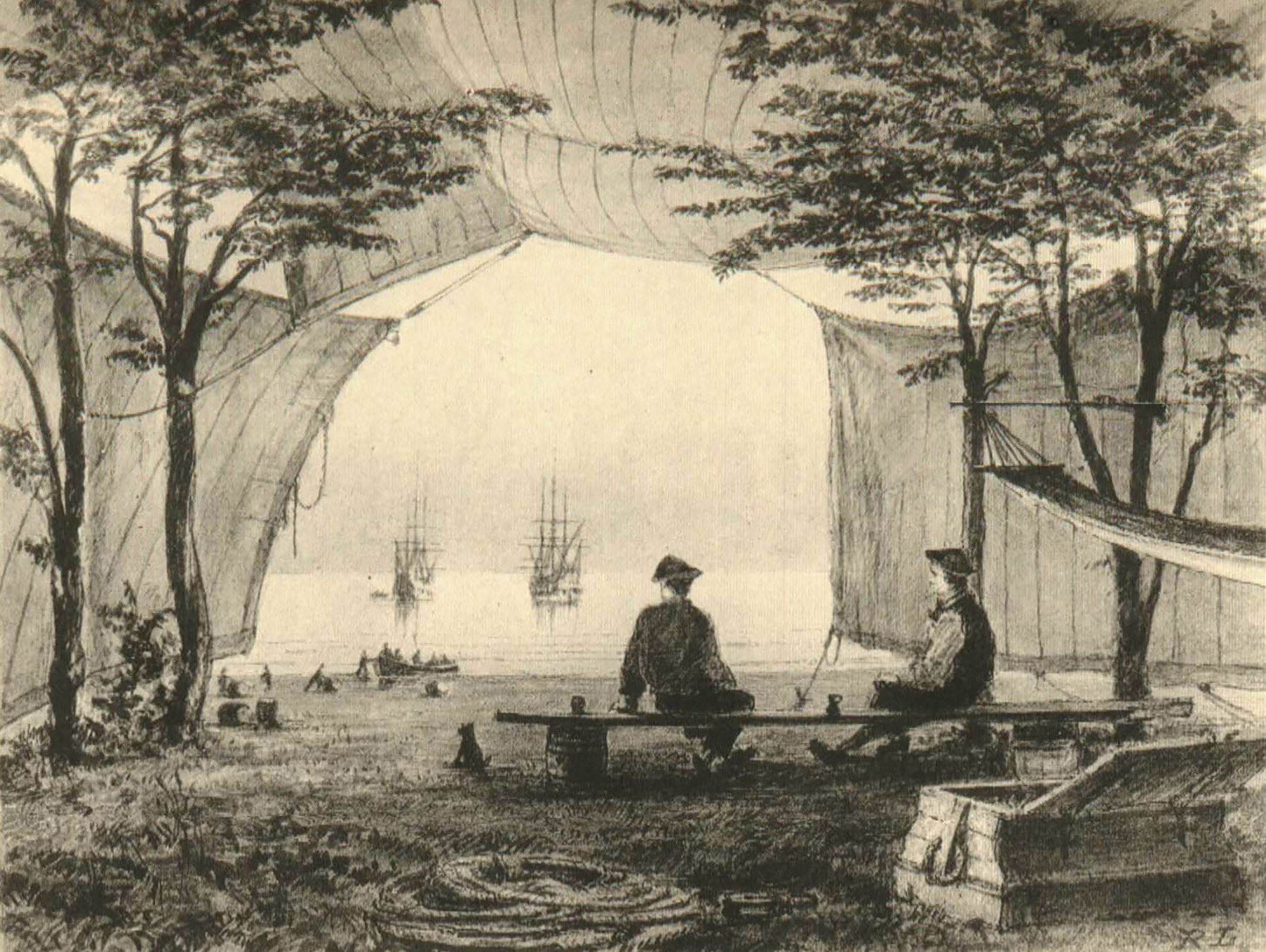 1894 "Life Aboard a British Privateer in the Time of Queen Anne" | EBTH