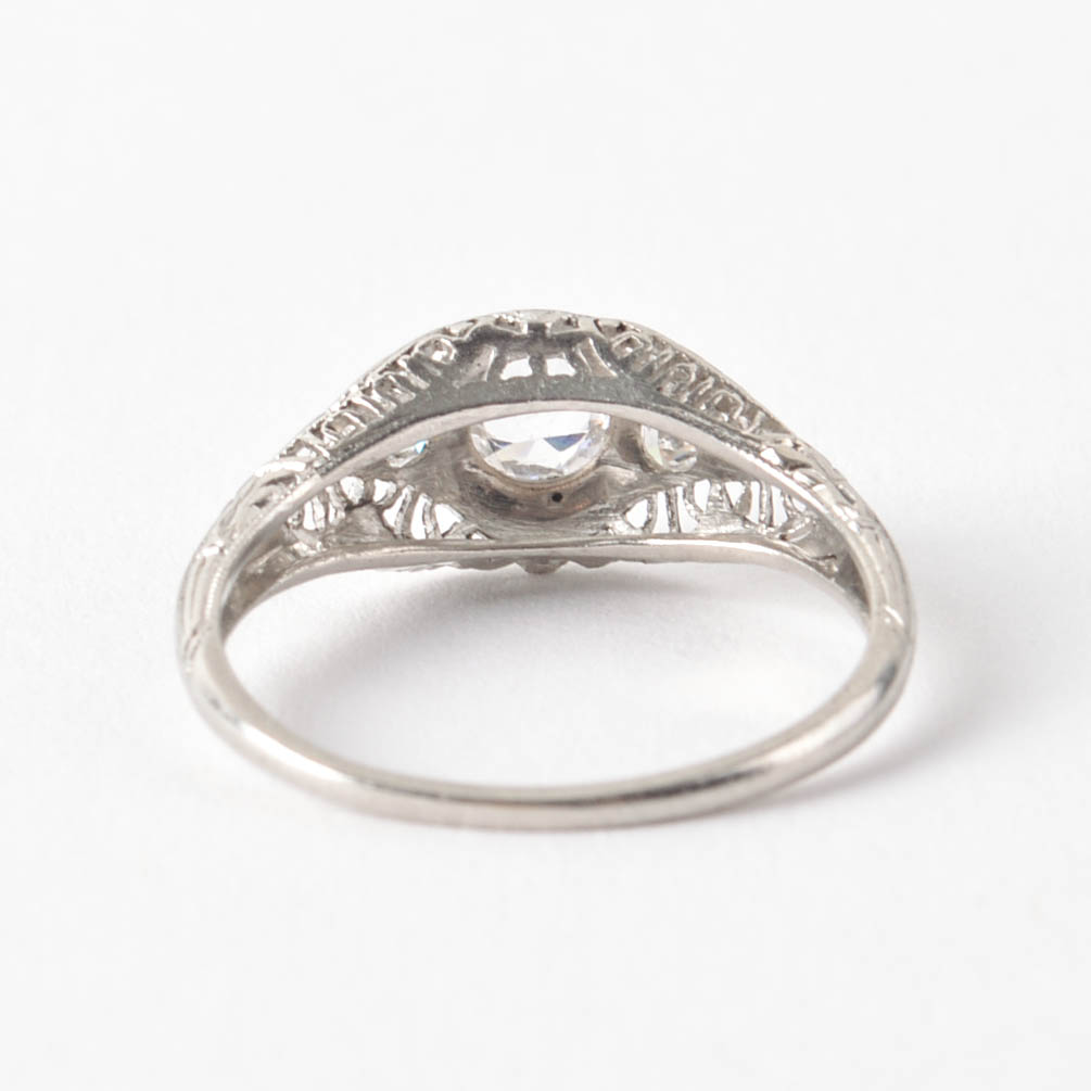 Platinum YAG and Diamond Ring | EBTH