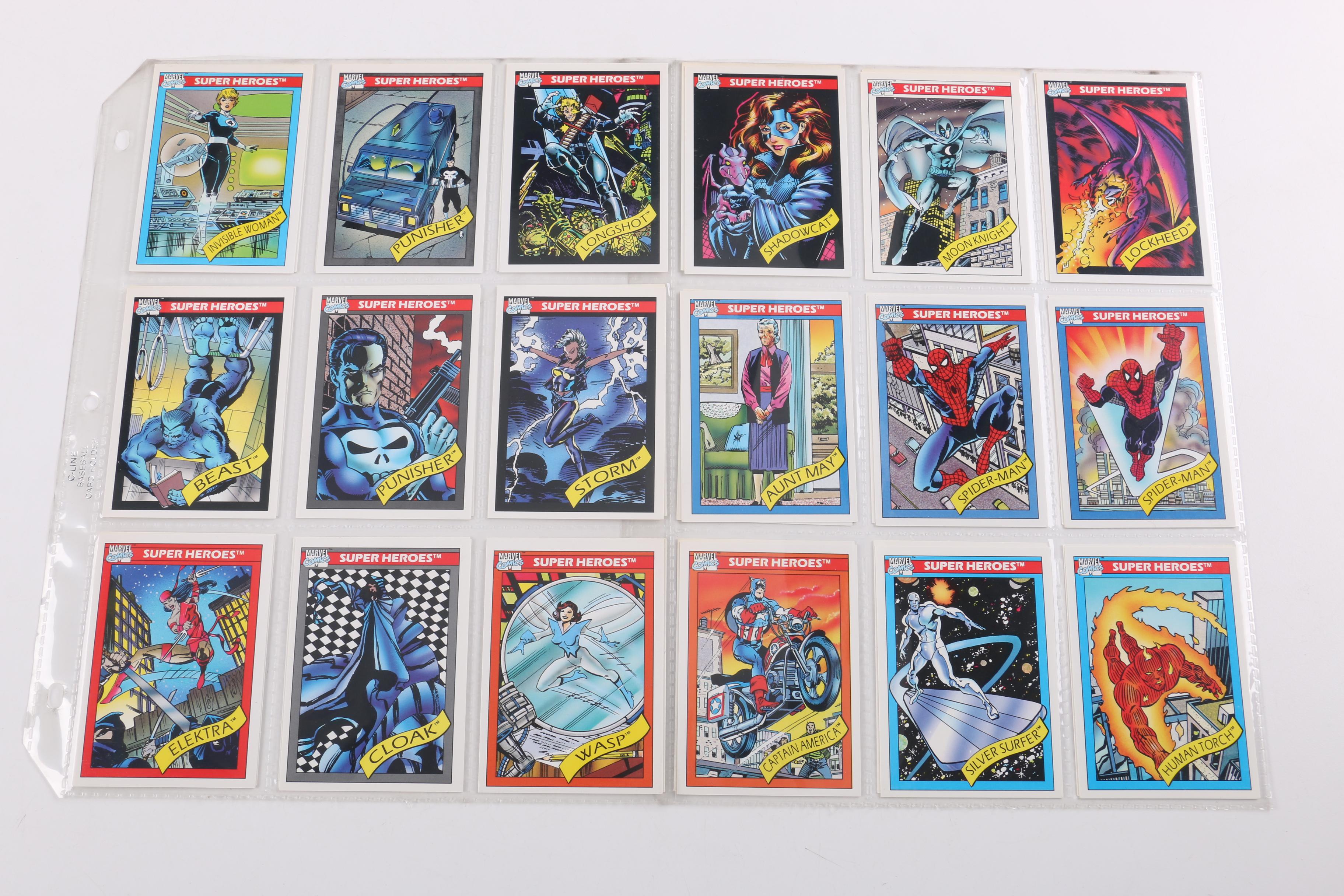 Collection of Marvel Universe Trading Cards | EBTH