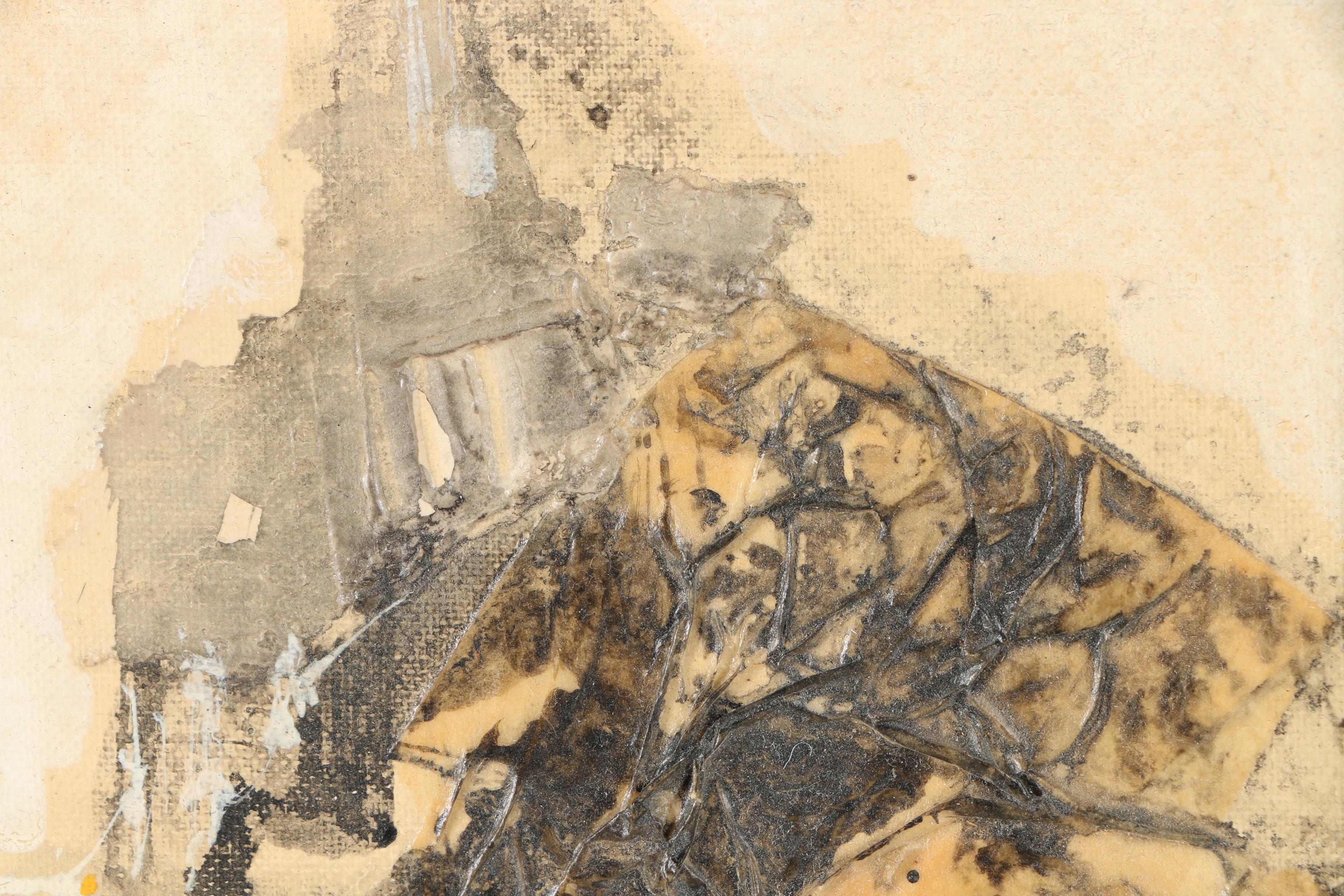 Max Gunther 1964 Mixed Media on Canvas Board "At The Border" | EBTH