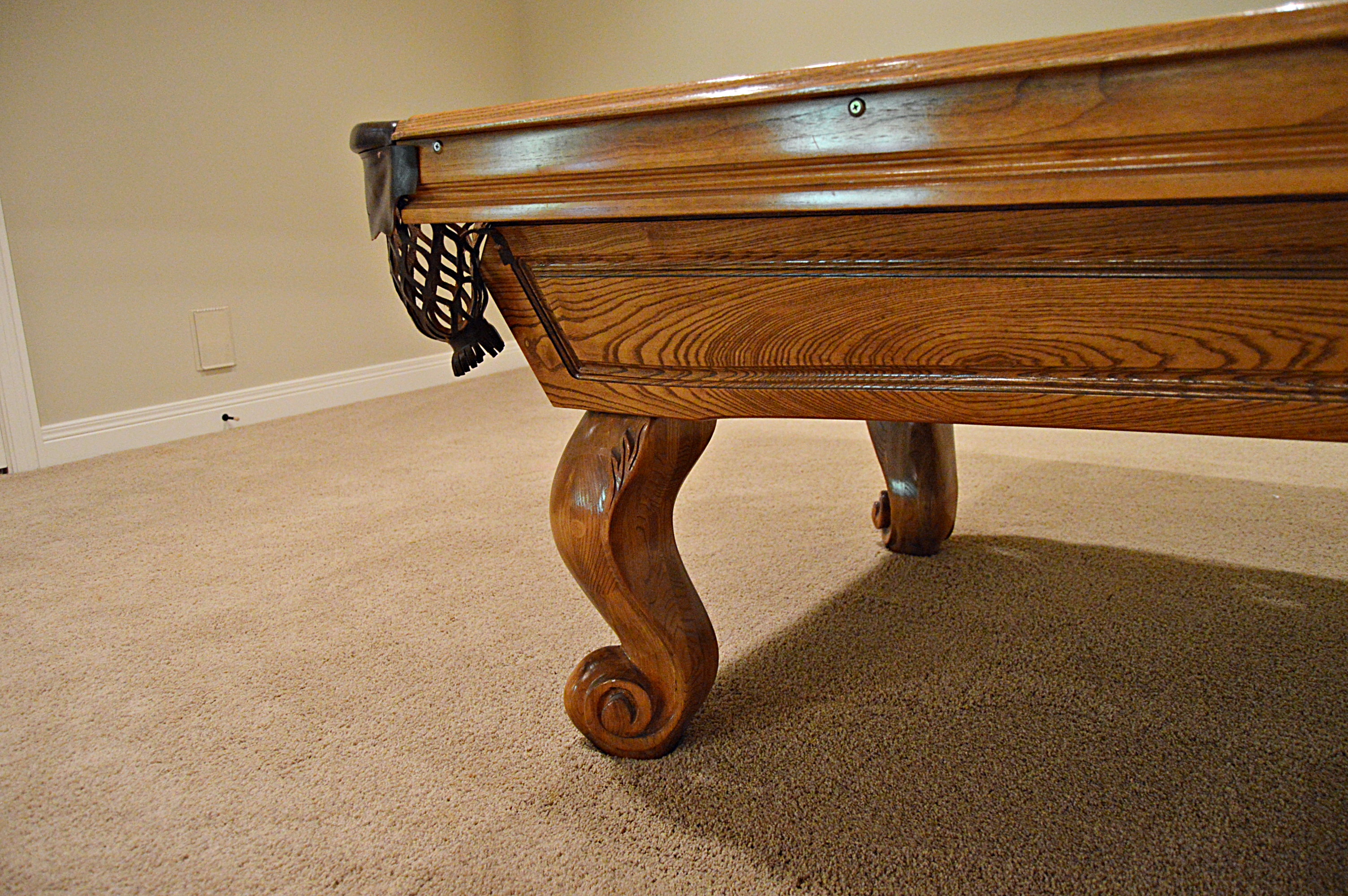 Connelly "Sedona" Pool Table with Baseball Motif Pockets | EBTH