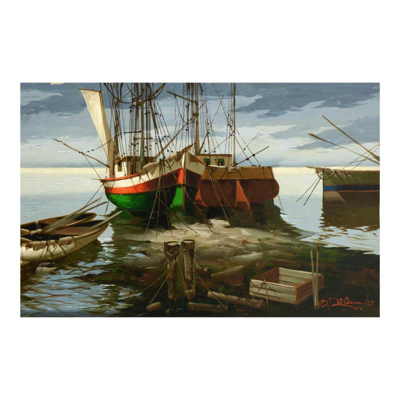 Original Oil Painting by D'Alessandro | EBTH