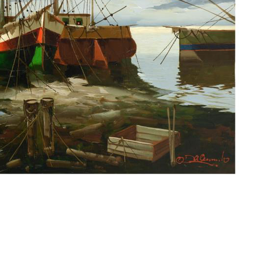 Original Oil Painting by D'Alessandro | EBTH