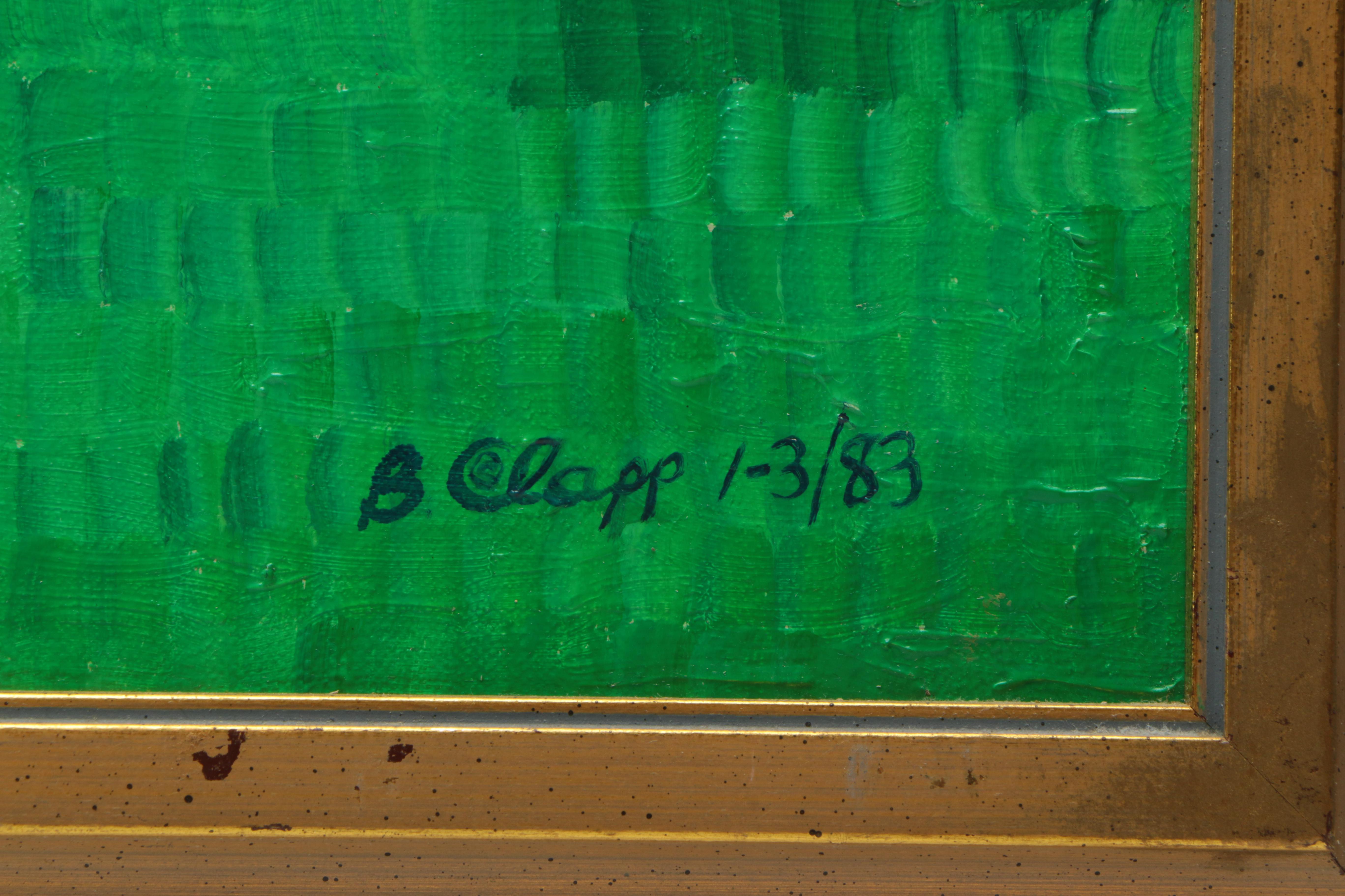 B. Clapp Oil Painting on Canvas of Cherry Blossom Tree | EBTH